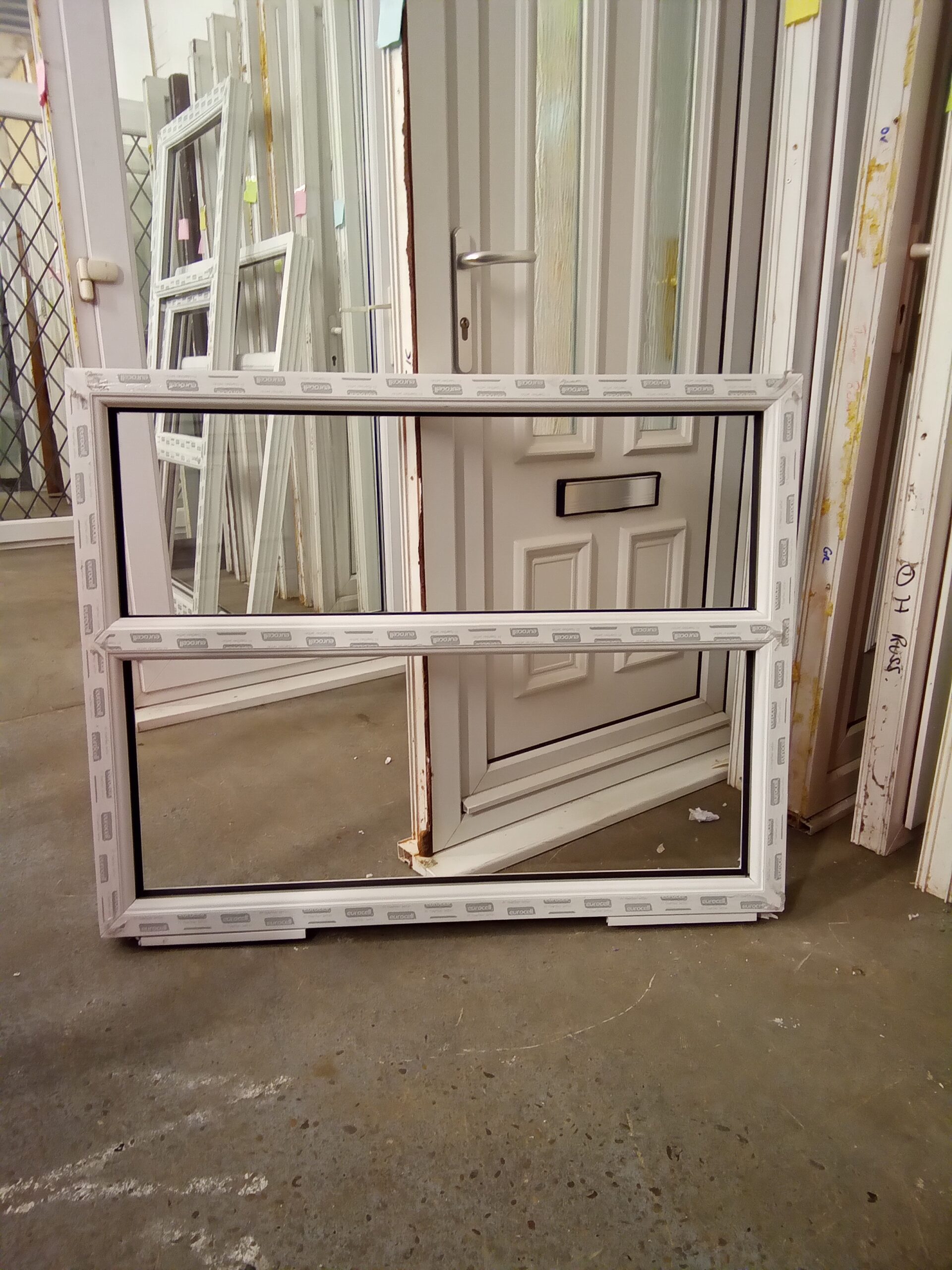 Brand New White Upvc Window (UNGLAZED) 1110mm x 870mm USW009 | Used ...