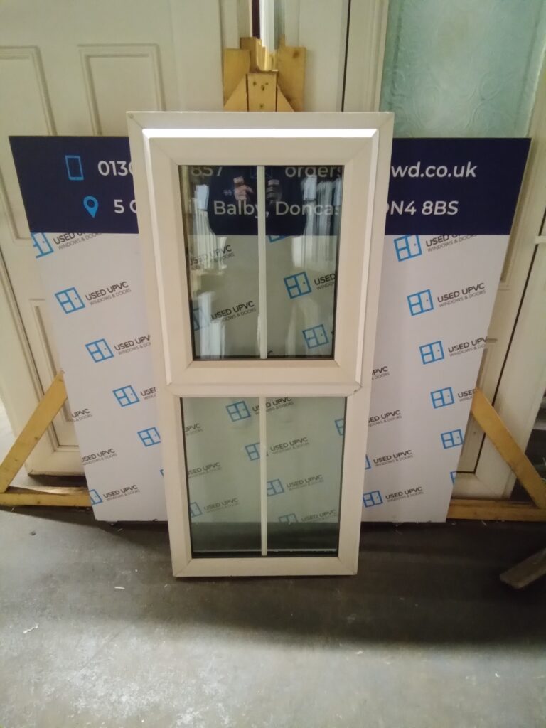 Used White Upvc Window 580mm x 1310mm W0166 | Used UPVC Windows & Doors