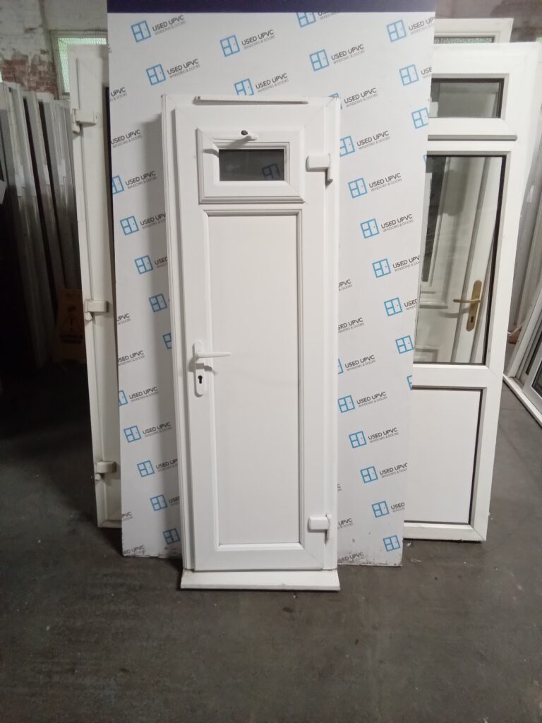 Used White Upvc kennel door 615mm x 1880mm WA002 | Used UPVC Windows ...