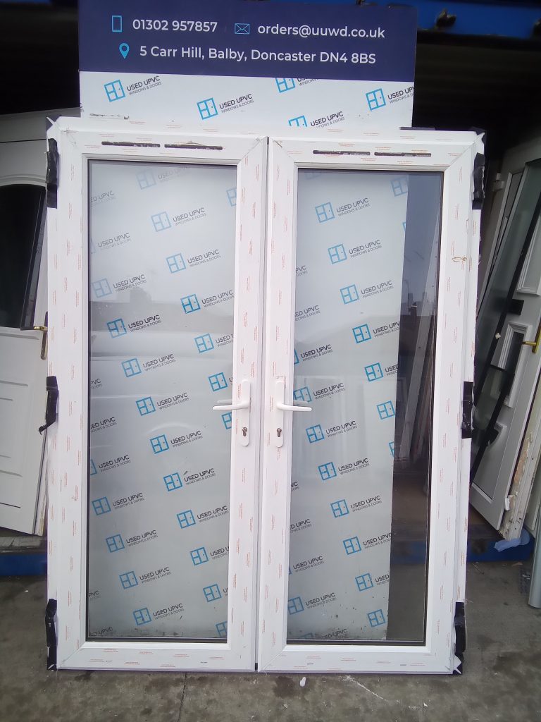 New White uvpc French Doors (OUTWARDS OPENING) 1800mm x 2140mm EA5 ...