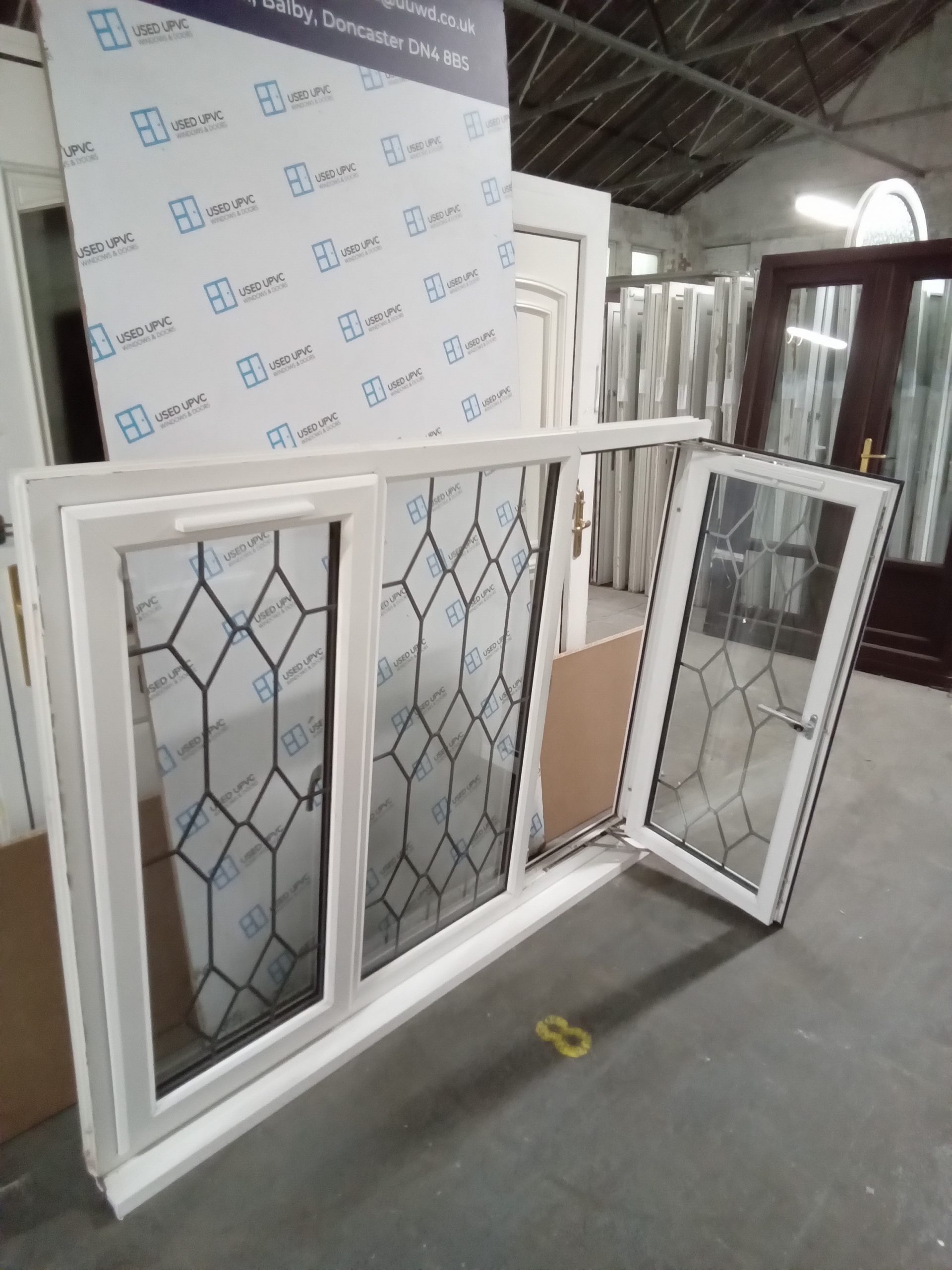 Used White Upvc Window 1800mm x 1370mm LW0007 | Used UPVC Windows & Doors
