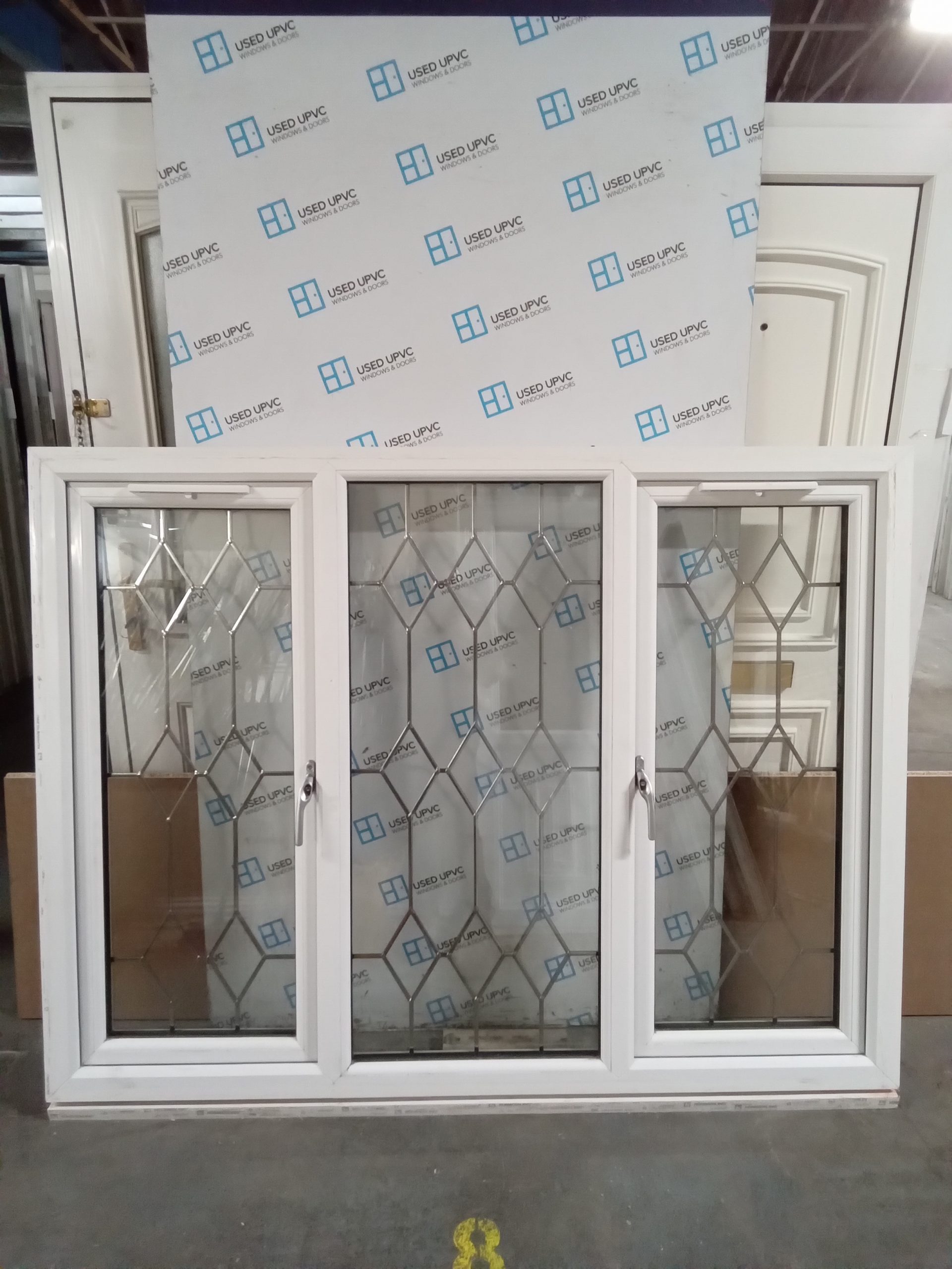 Used White Upvc Window 1800mm x 1370mm LW0007 | Used UPVC Windows & Doors