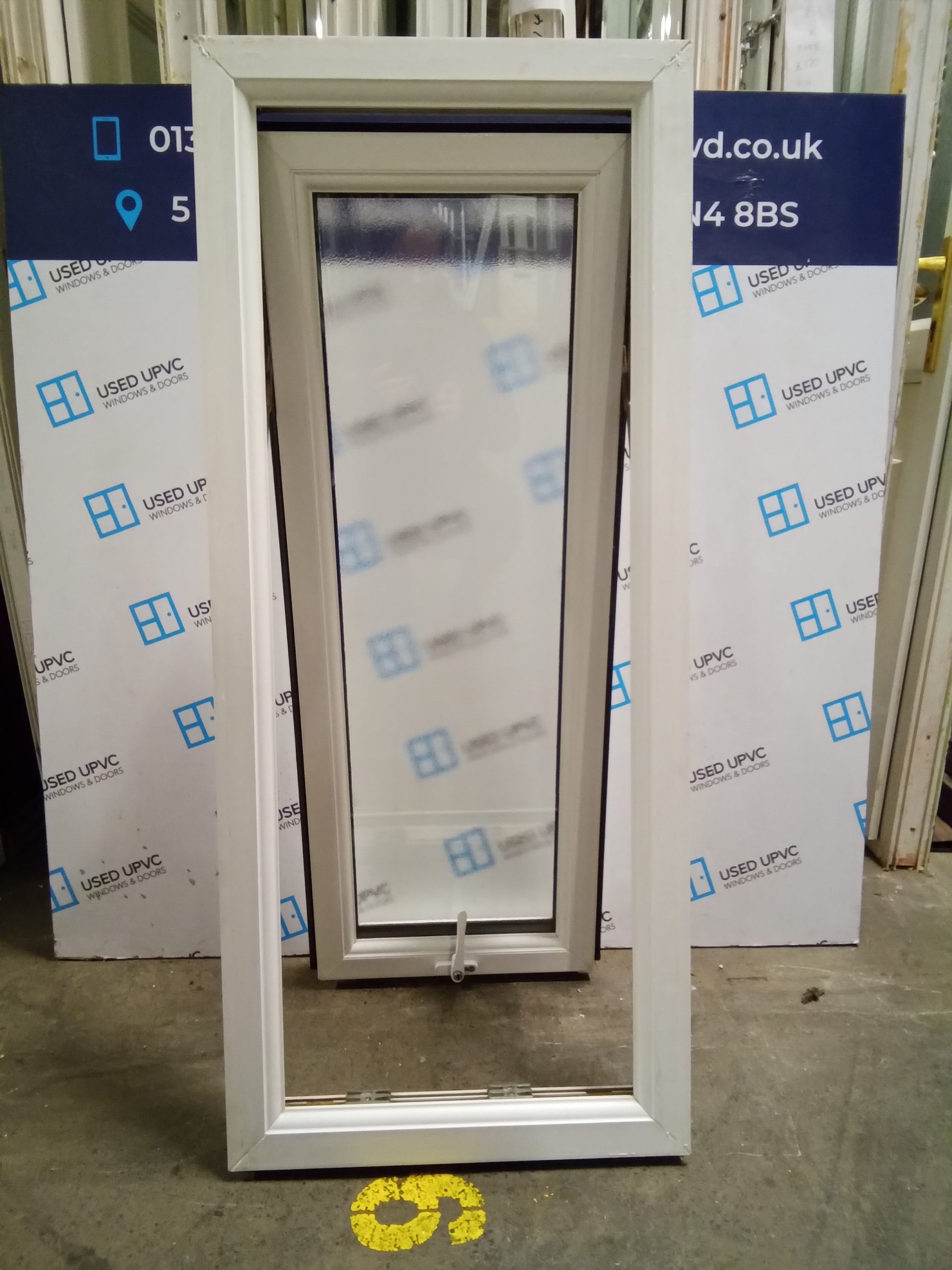Used White Upvc Window 500mm x 1170mm W0193 | Used UPVC Windows & Doors