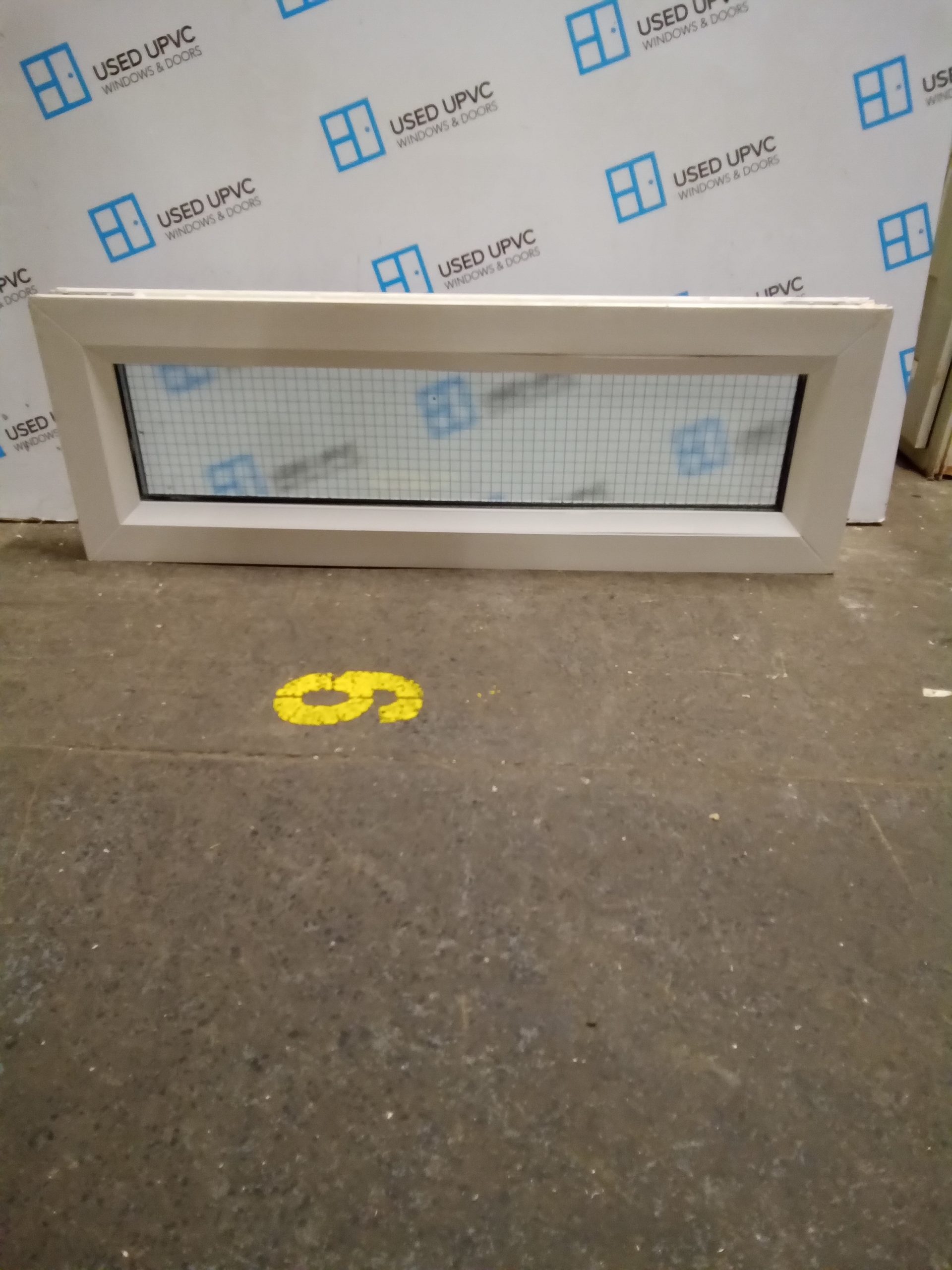 Used White Upvc Window 915 x 305 W0195 | Used UPVC Windows & Doors
