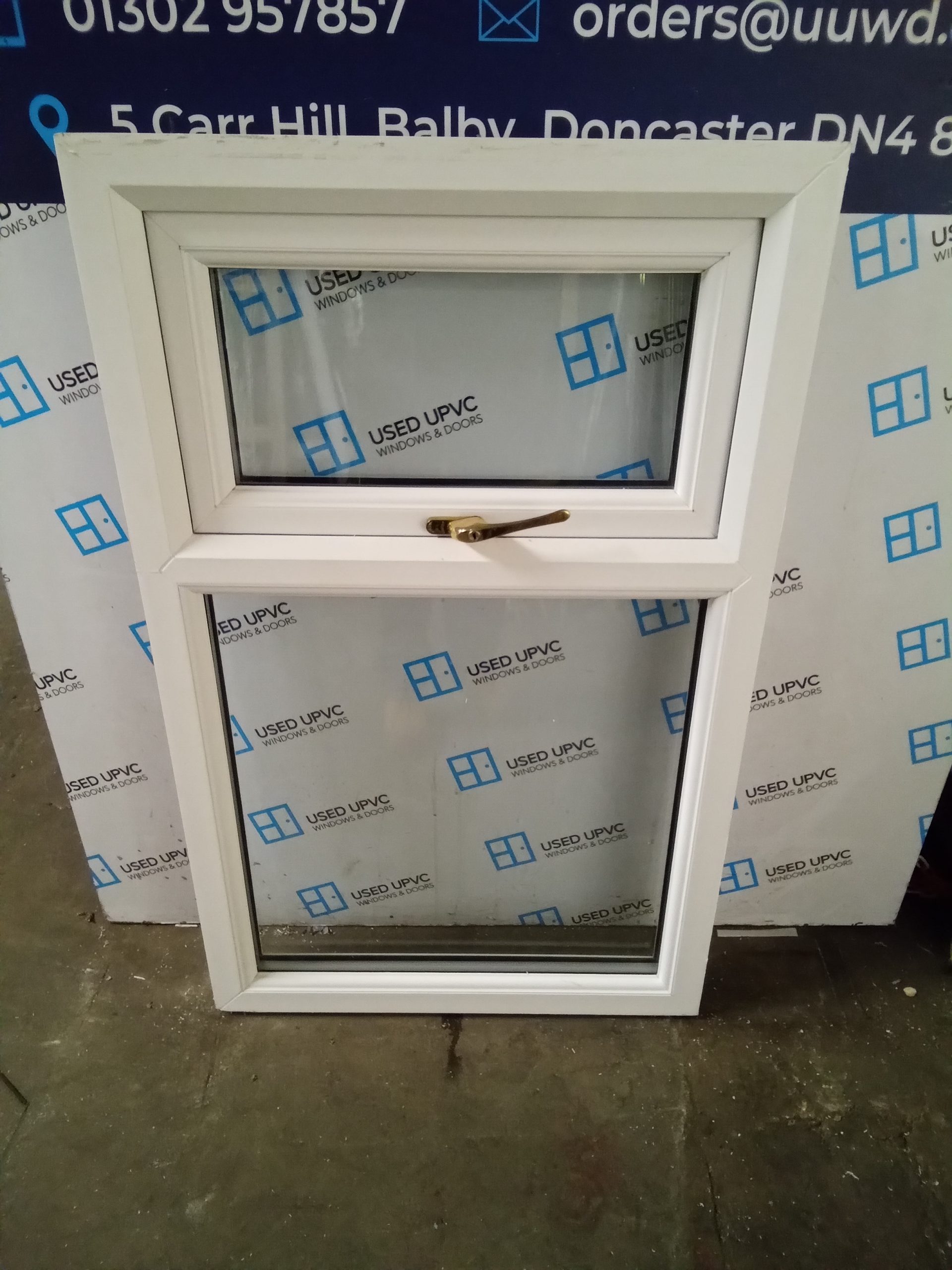 Used White Upvc Window 675mm x 1070 W0217 | Used UPVC Windows & Doors