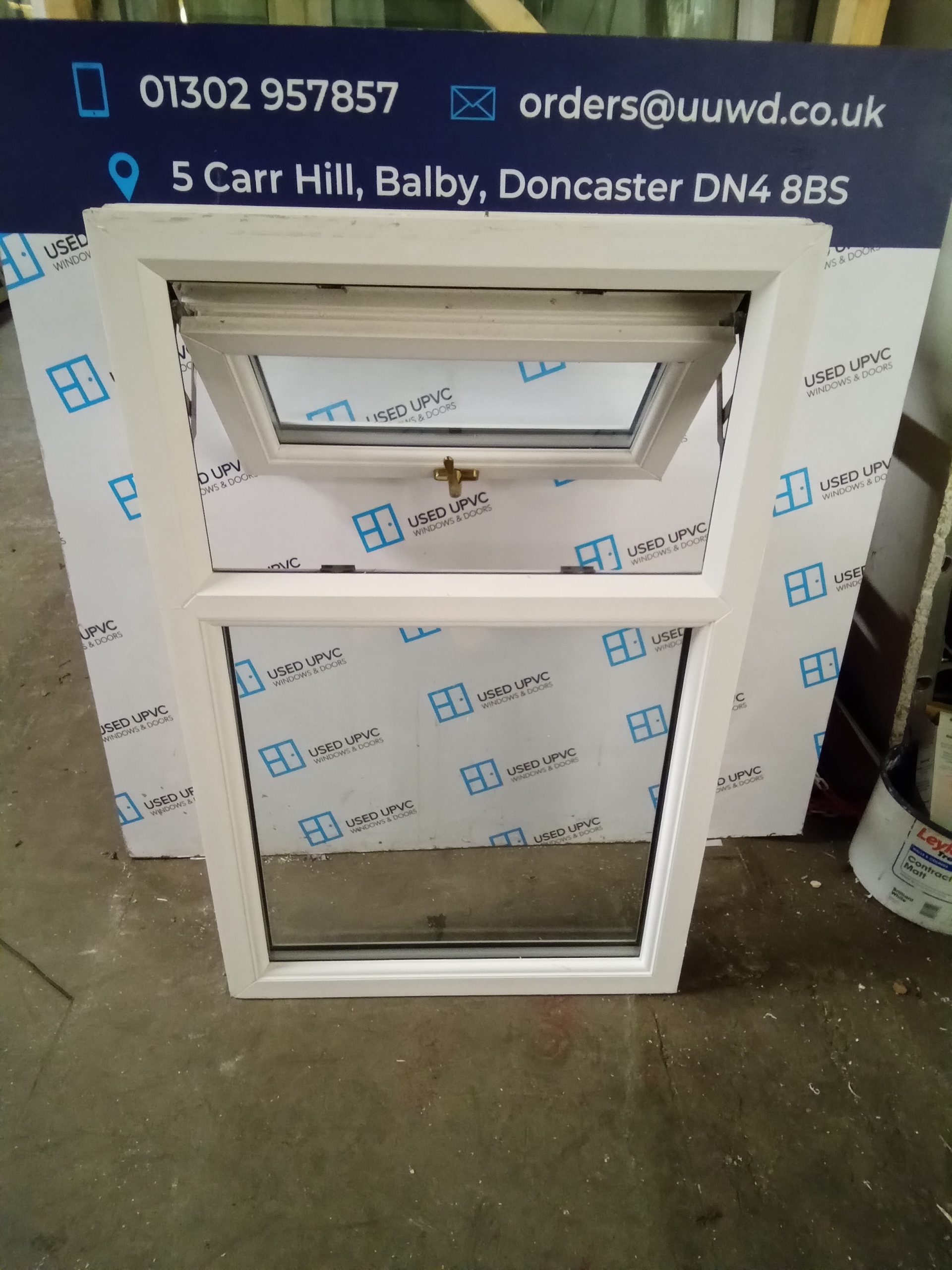 Used White Upvc Window 675mm x 1070 W0217 | Used UPVC Windows & Doors