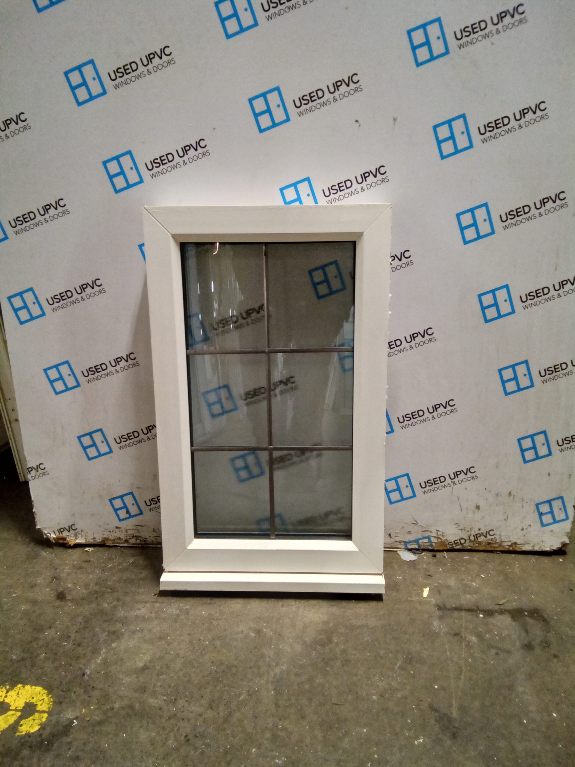 Used White Upvc Window 455mm x 750mm W0286 | Used UPVC Windows & Doors