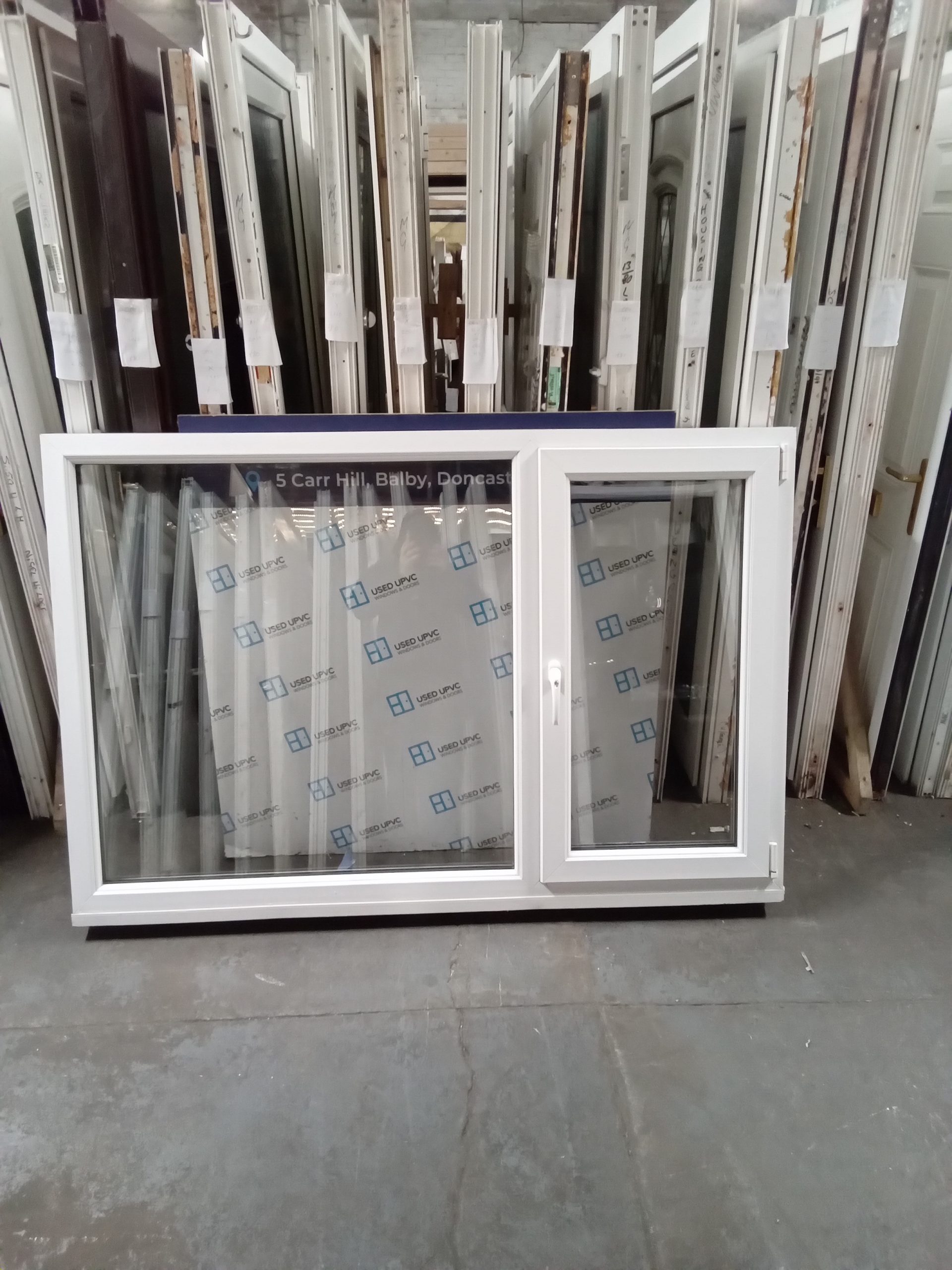 Used White Upvc Tilt And Turn window 1800mm x 1205mm LW0143 | Used UPVC ...