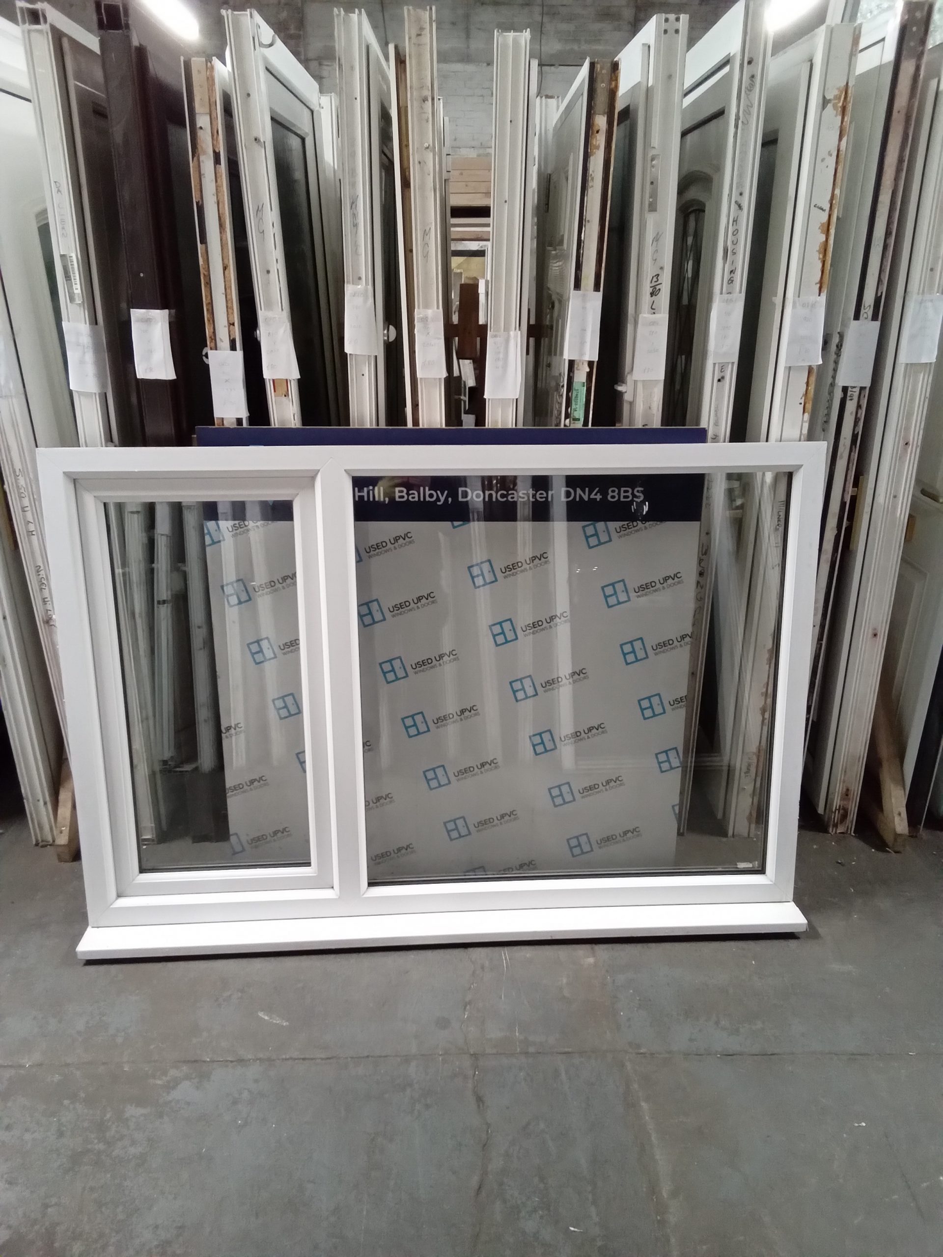 Used White Upvc Tilt And Turn window 1800mm x 1205mm LW0143 | Used UPVC ...