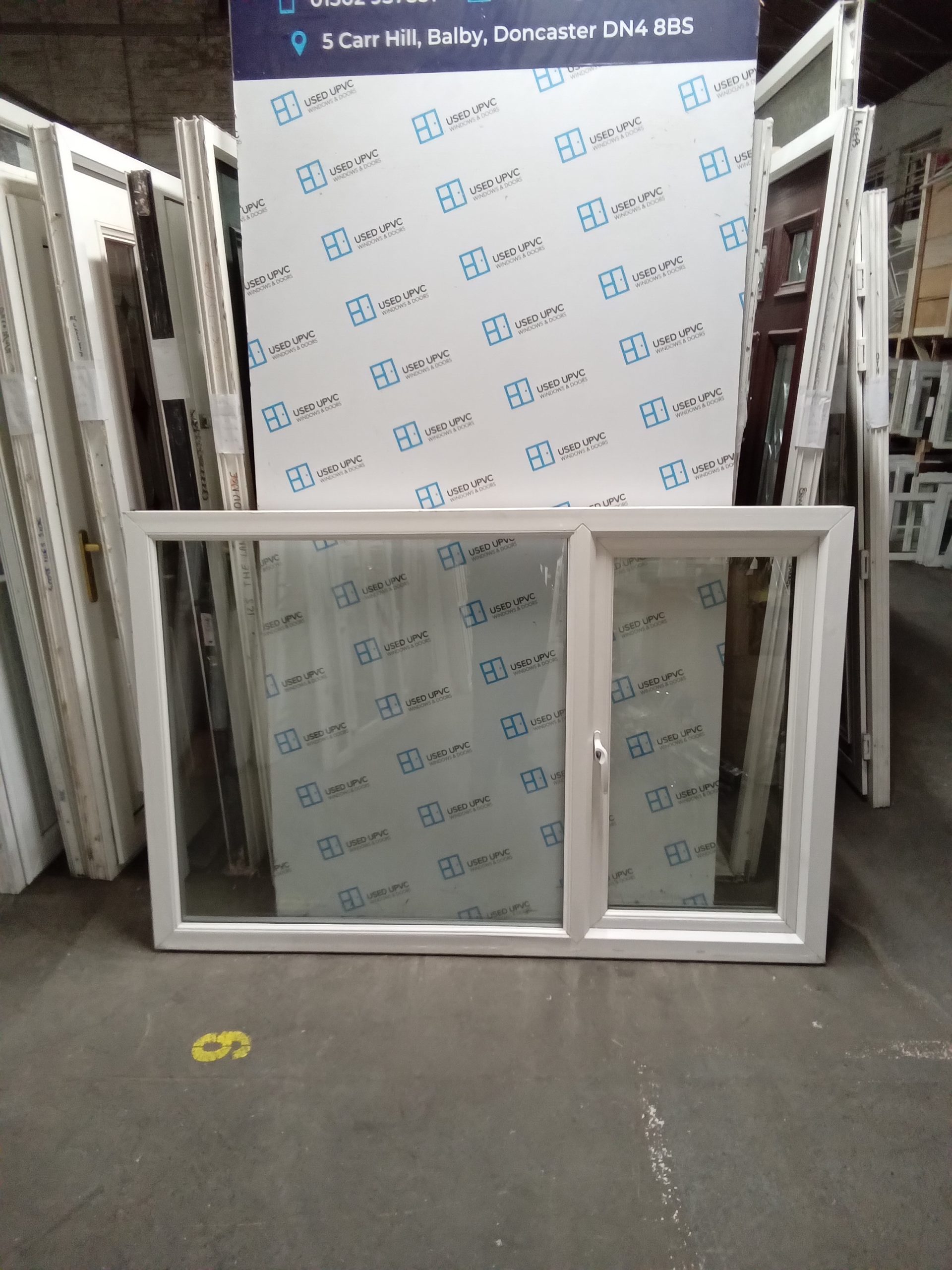Used White Upvc Window 1800mm x 1190mm LW0115 | Used UPVC Windows & Doors