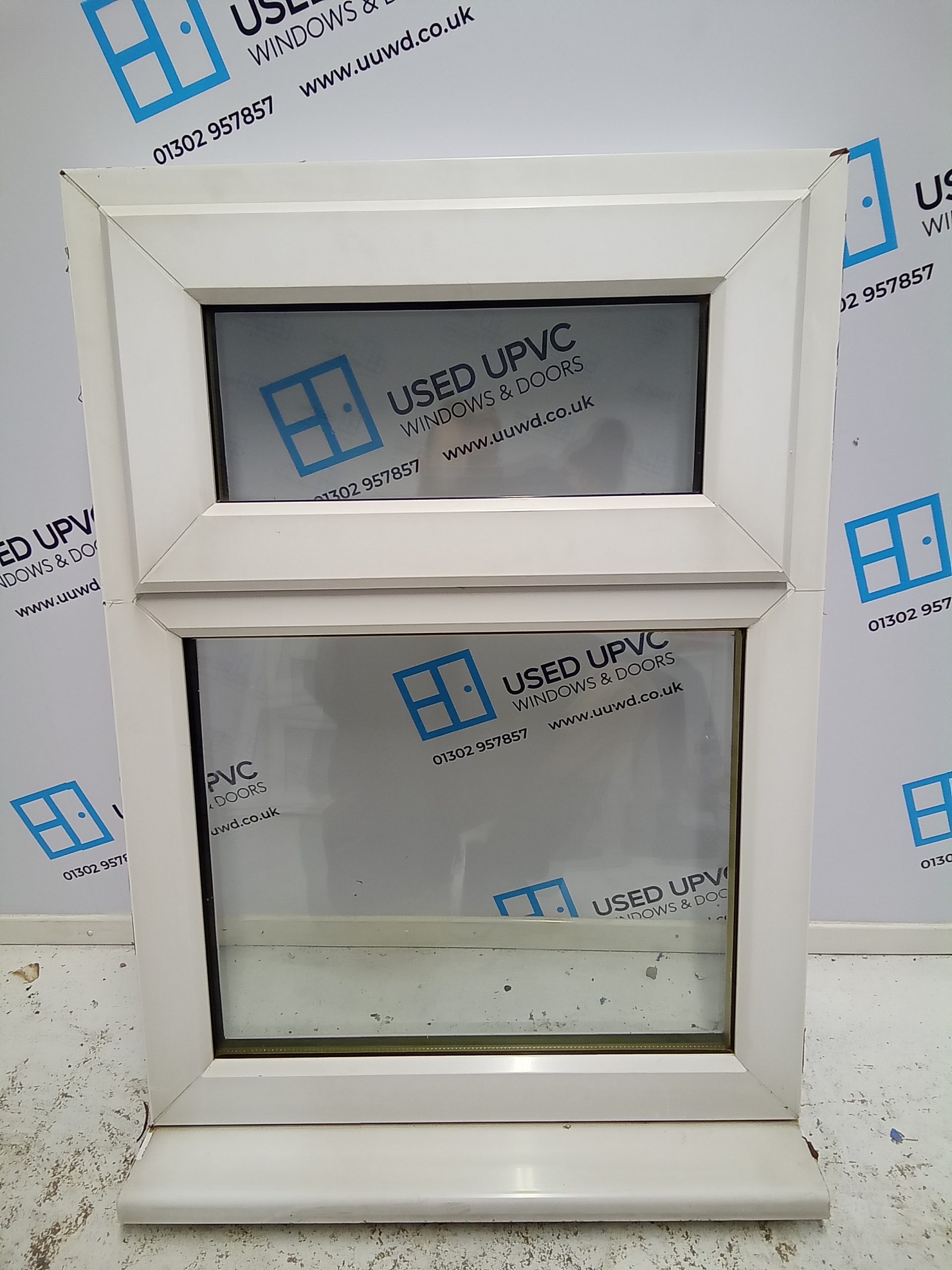 Used White Upvc Window 630mm x 900mm W0099 | Used UPVC Windows & Doors