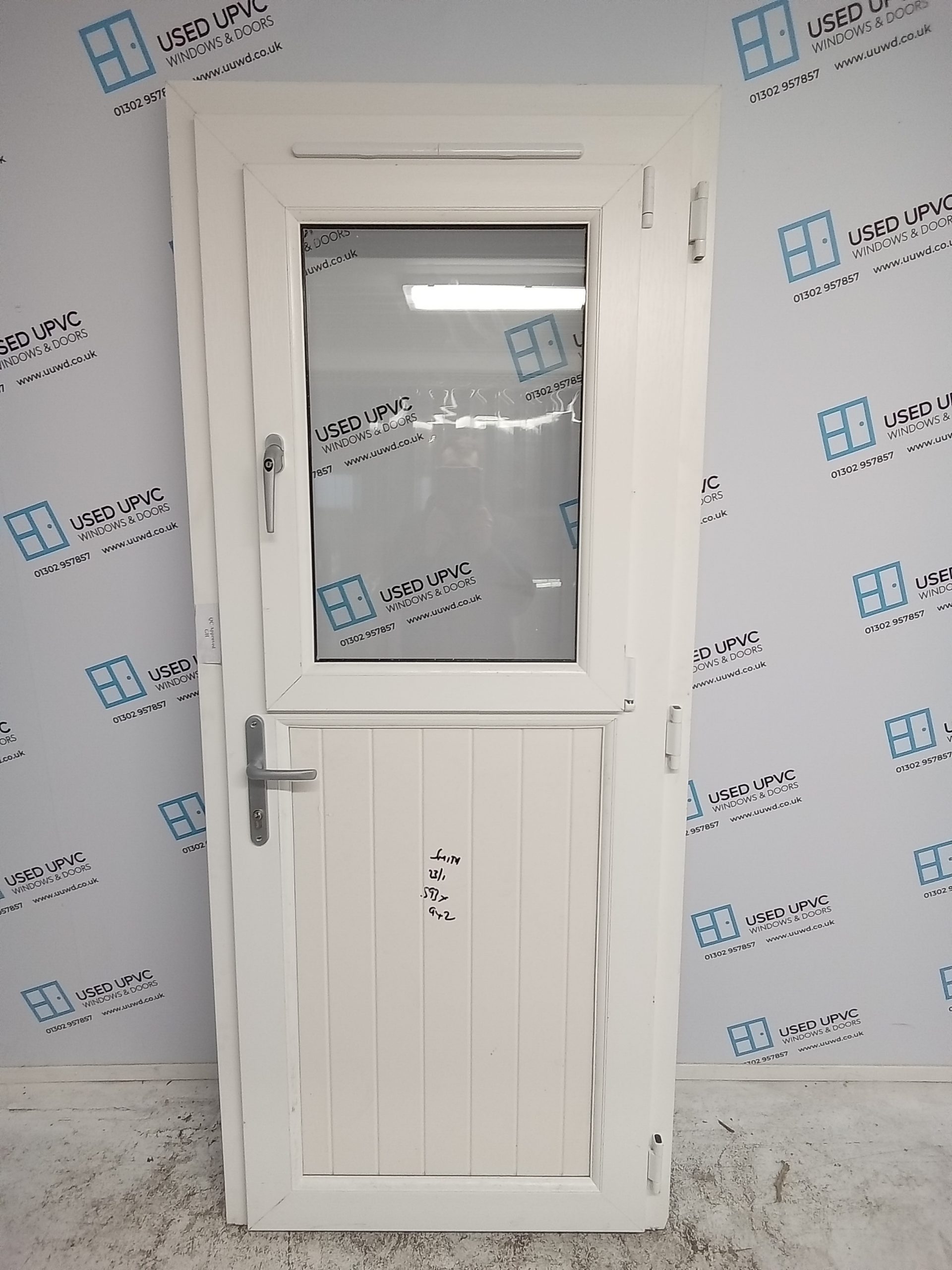 Brand New White Upvc Stable Back Door 875mm x 2075mm C20015 | Used UPVC ...