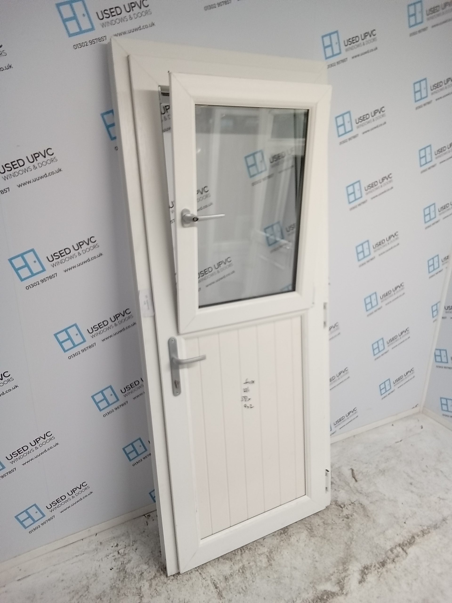 Brand New White Upvc Stable Back Door 875mm x 2075mm C20015 | Used UPVC ...