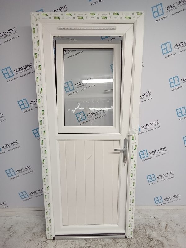 Brand New White Upvc Stable Back Door 875mm x 2075mm C20015 | Used UPVC ...