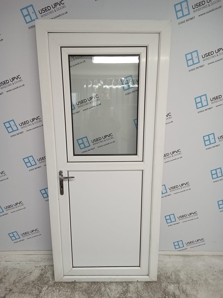 Used White Upvc Stable Back Door 900mm x 2070mm 0195 | Used UPVC ...