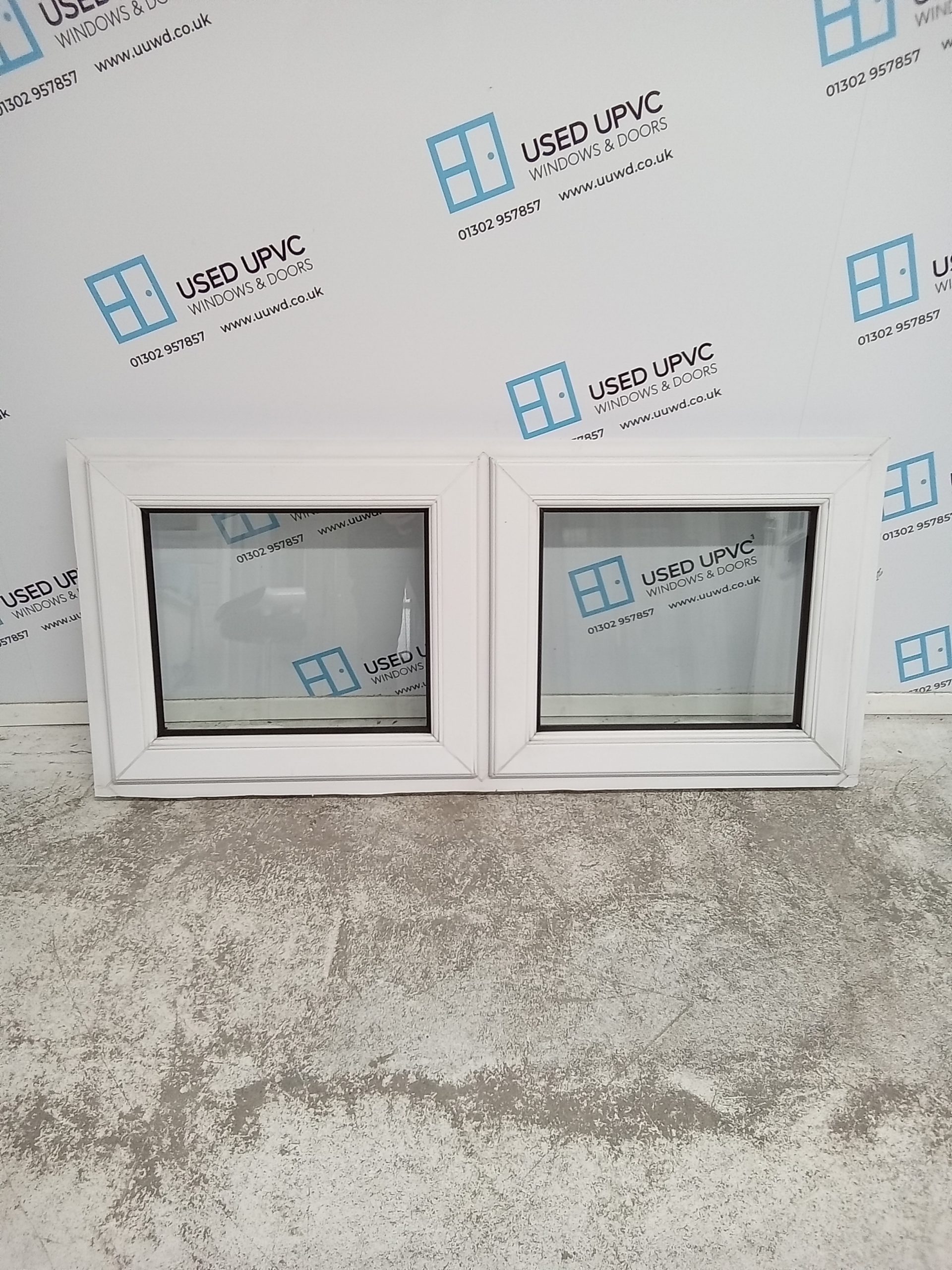 Used White Upvc Window 1200mm x 540mm W0185 | Used UPVC Windows & Doors