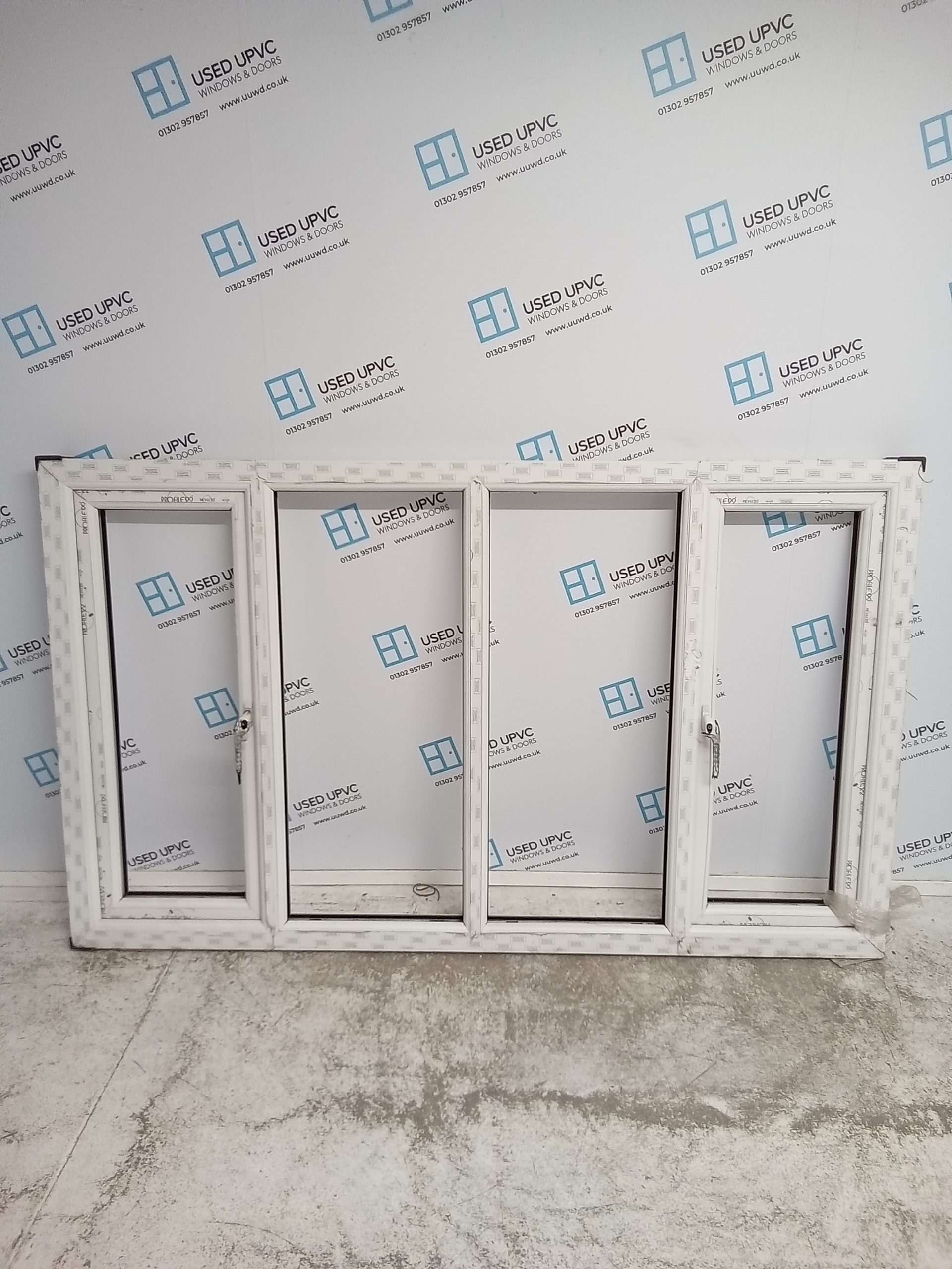 Brand New White Upvc Window (Unglazed) 2000mm x 1195mm USW034 | Used ...
