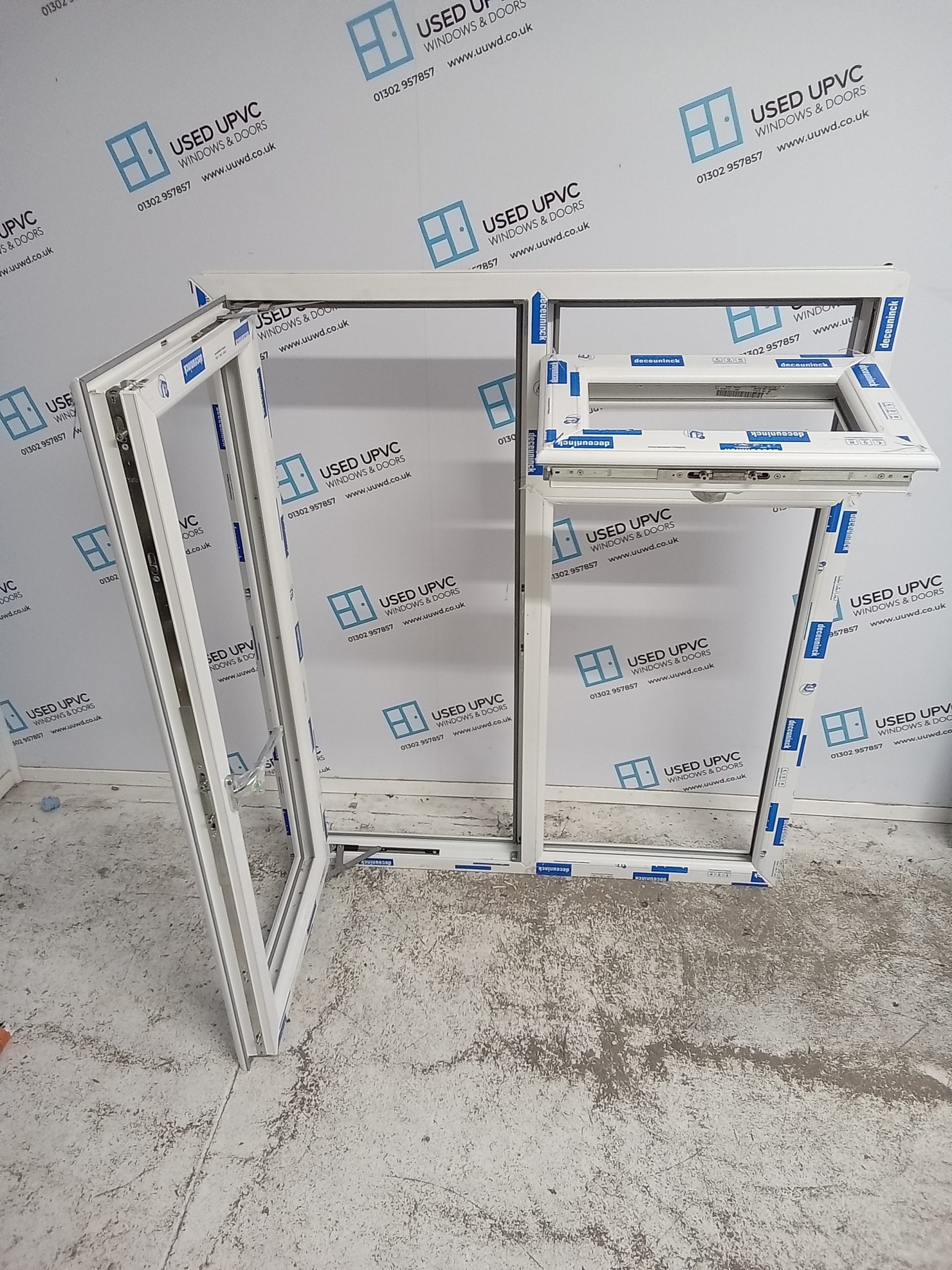 Brand New White Upvc Window (Unglazed) 1115mm x 1290mm C7086 | Used ...