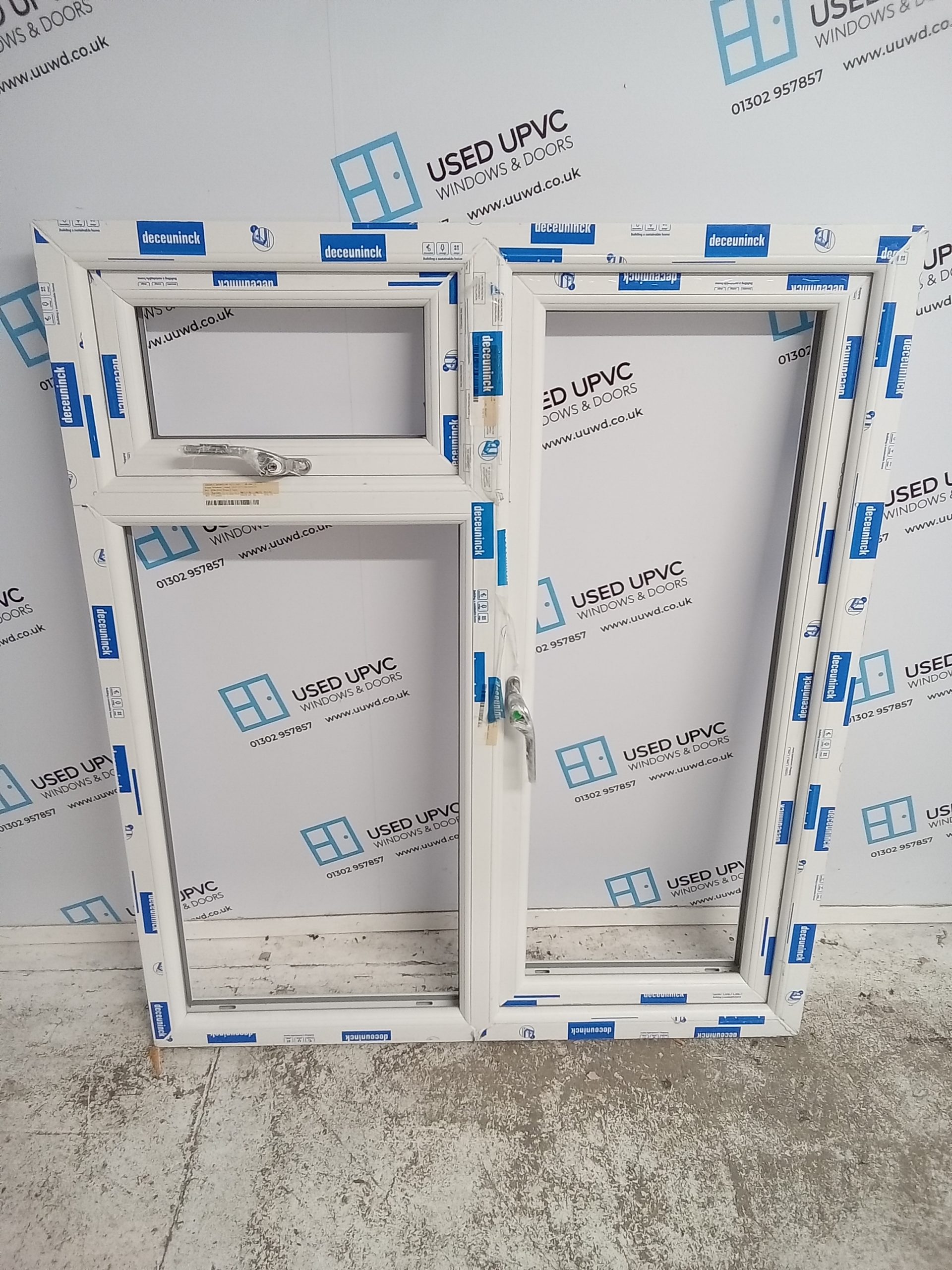 Brand New White Upvc Window (Unglazed) 1115mm x 1290mm C7086 | Used ...