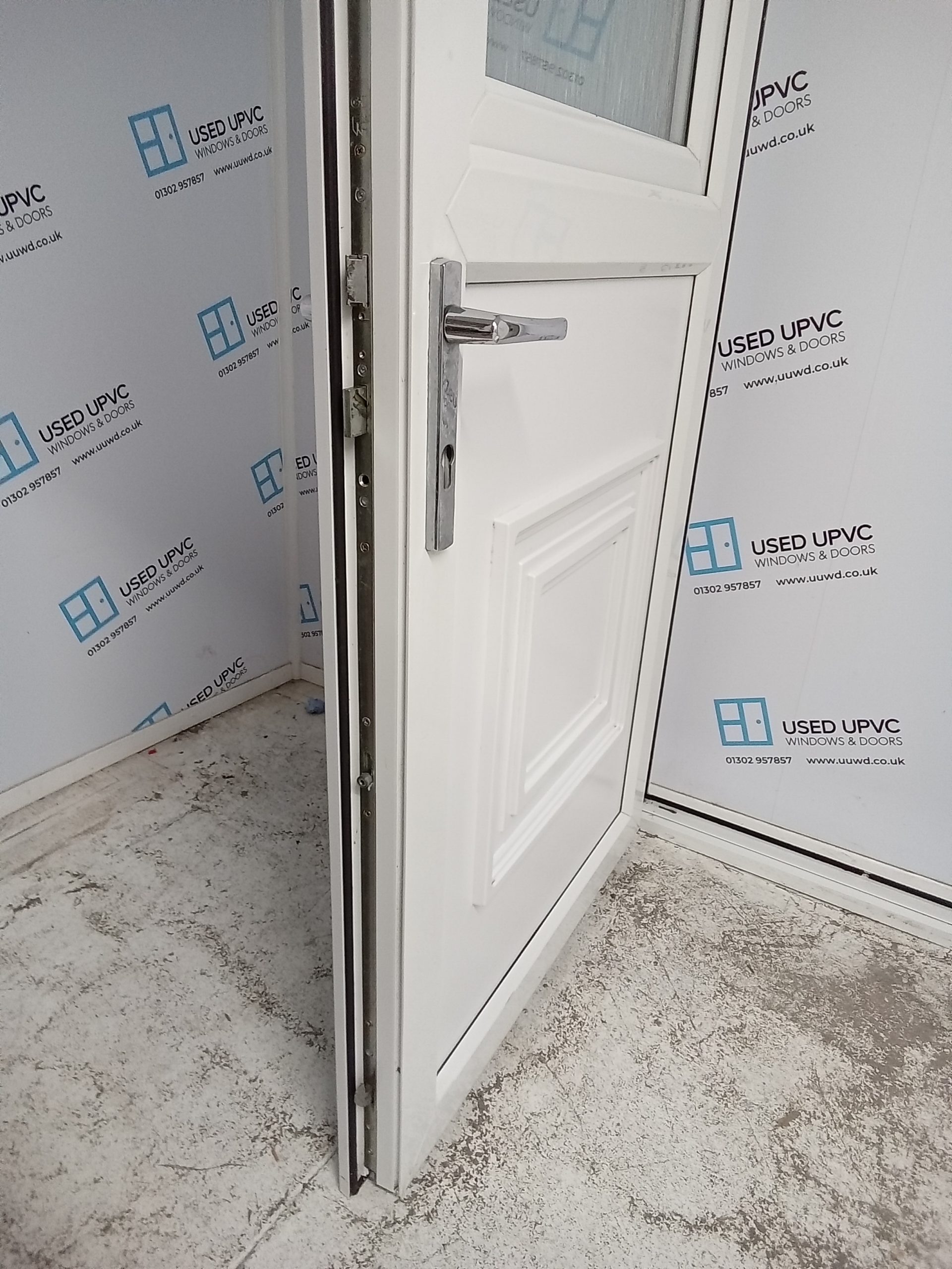 Used White Upvc Stable Back Door 900mm x 2060mm 0753 | Used UPVC ...