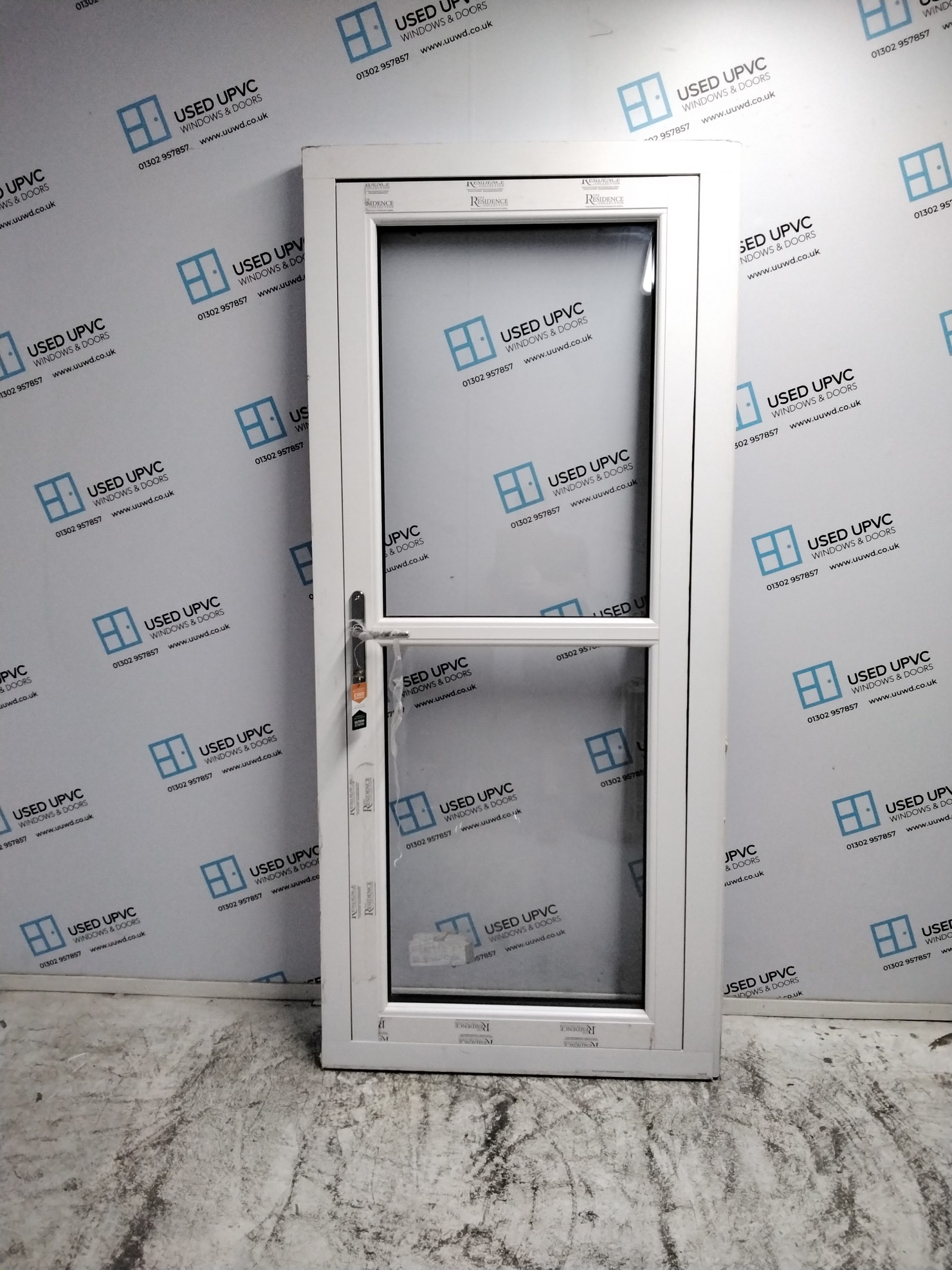 Brand New Anthracite Grey Upvc Outward Opening Back Door 895mm x 1985mm ...