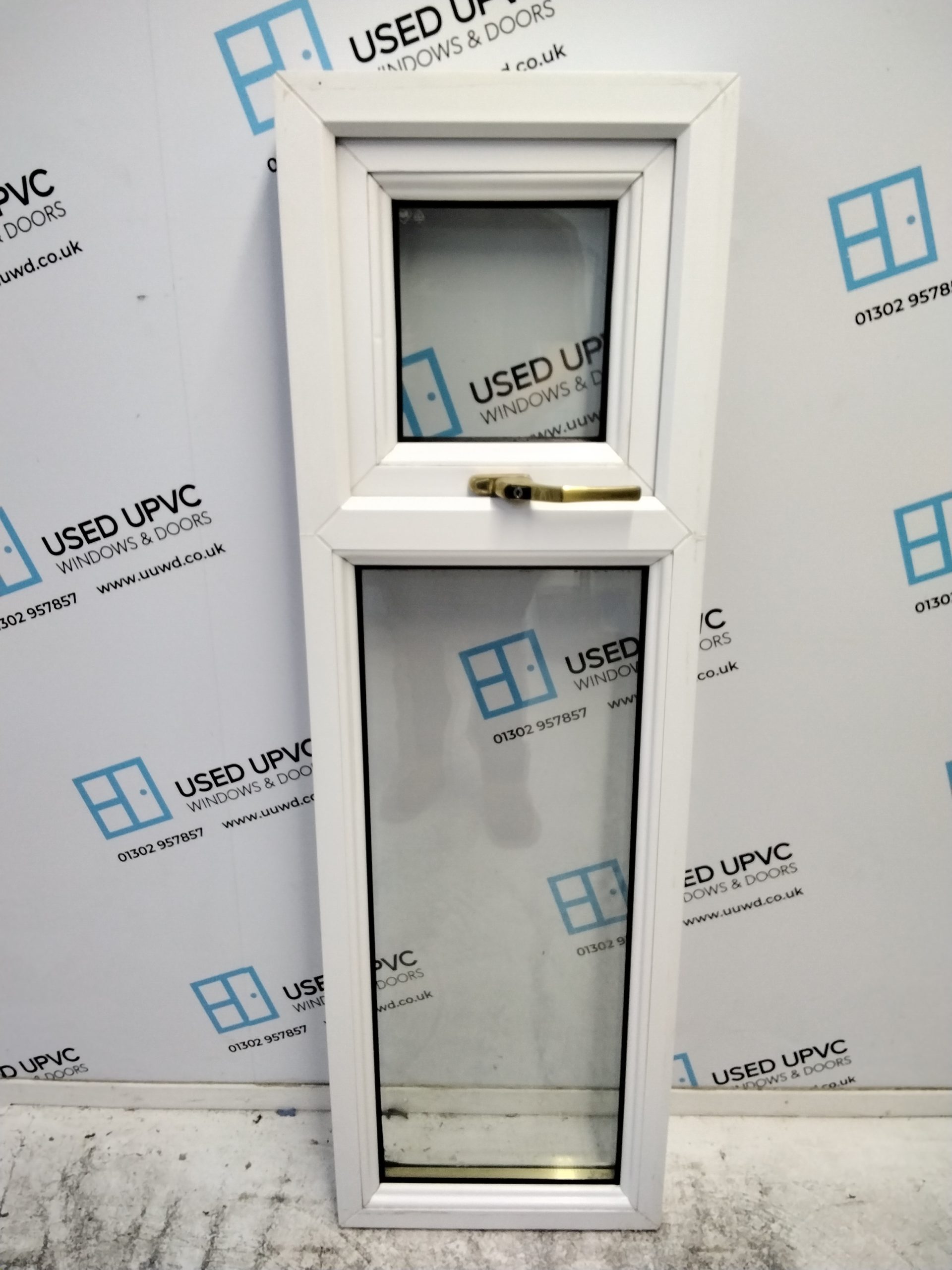 Used White Upvc Window 400mm x 1275mm W0173 | Used UPVC Windows & Doors