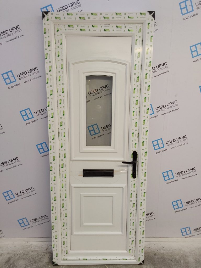Brand New White Upvc Front Door 815mm x 2100mm ND93 | Used UPVC Windows ...