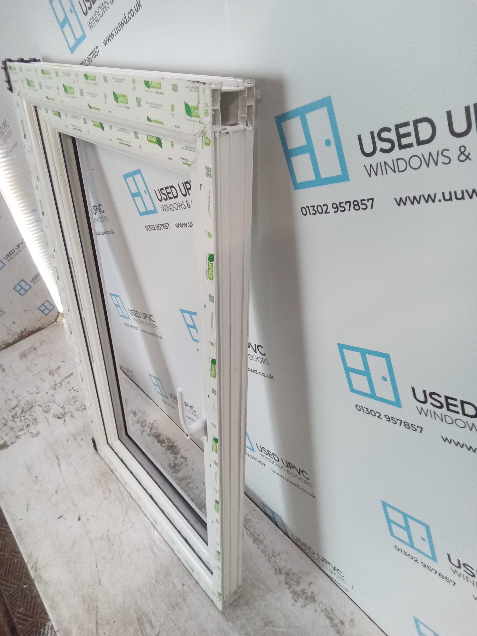 Brand New White Upvc Window Frame (Unglazed) 1195mm x 705mm C7028 ...