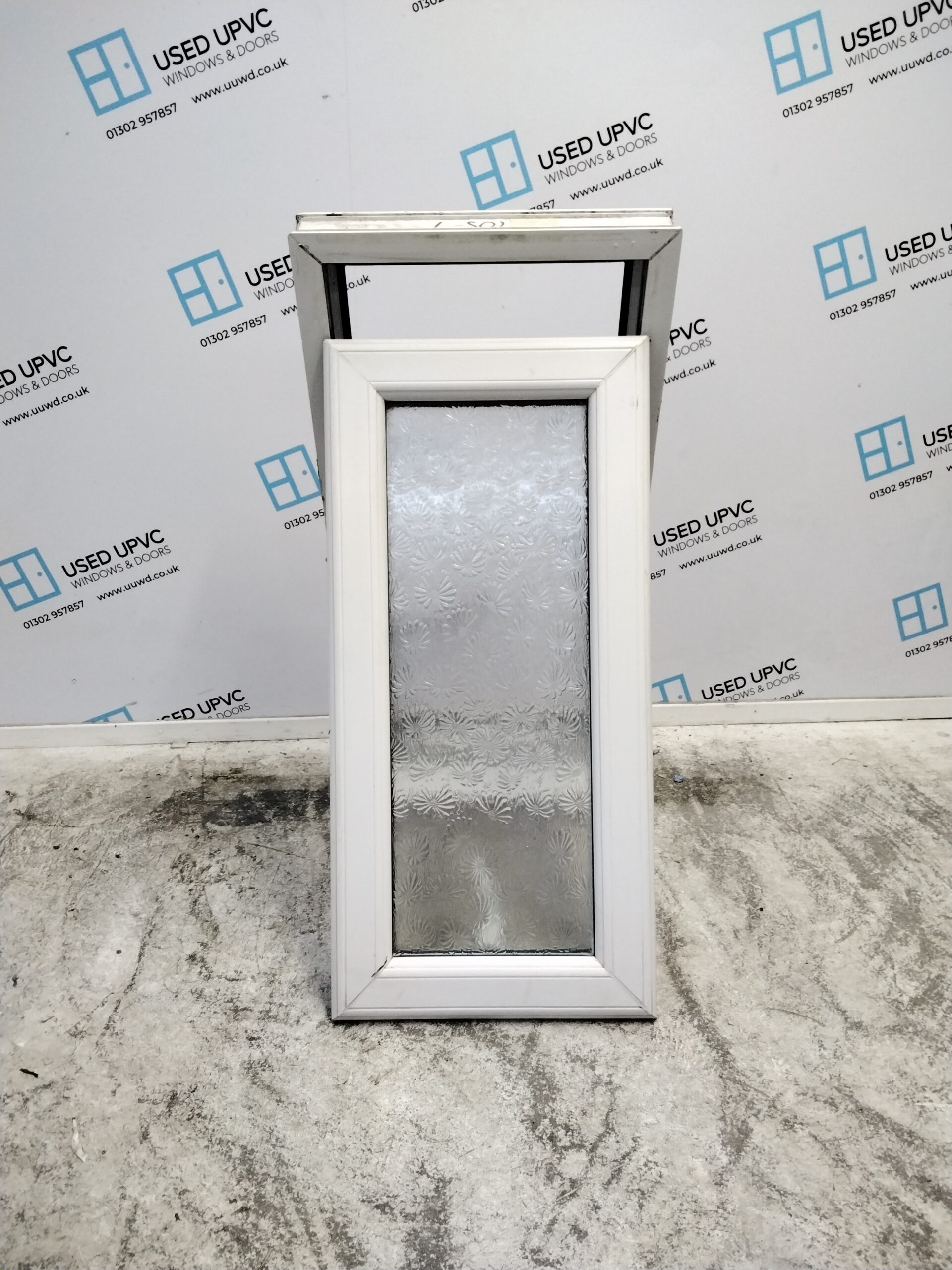 Used White Upvc Window 450mm x 910mm W0030 | Used UPVC Windows & Doors