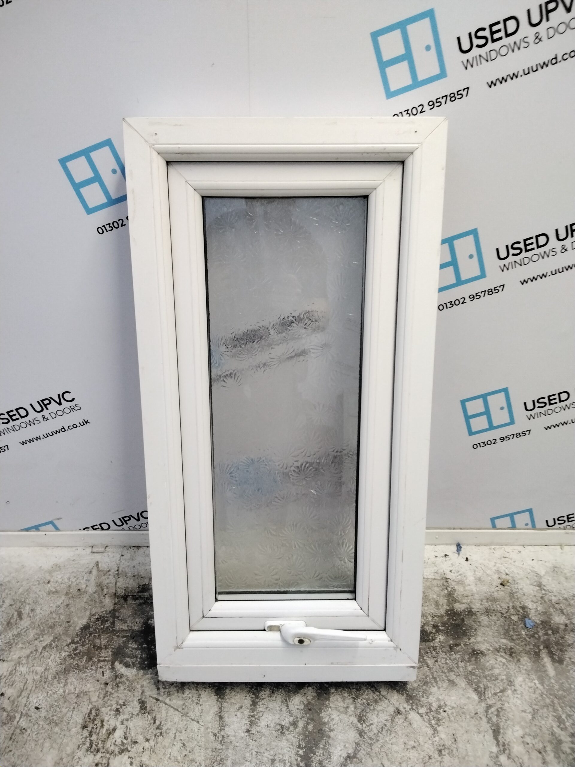 Used White Upvc Window 450mm x 910mm W0030 | Used UPVC Windows & Doors