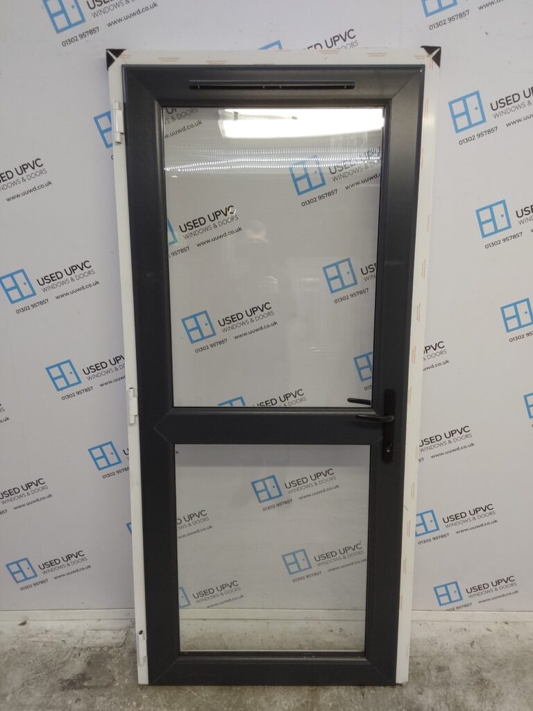 Brand New Anthracite Grey Upvc Back Door (outwards opening) 920mm x ...