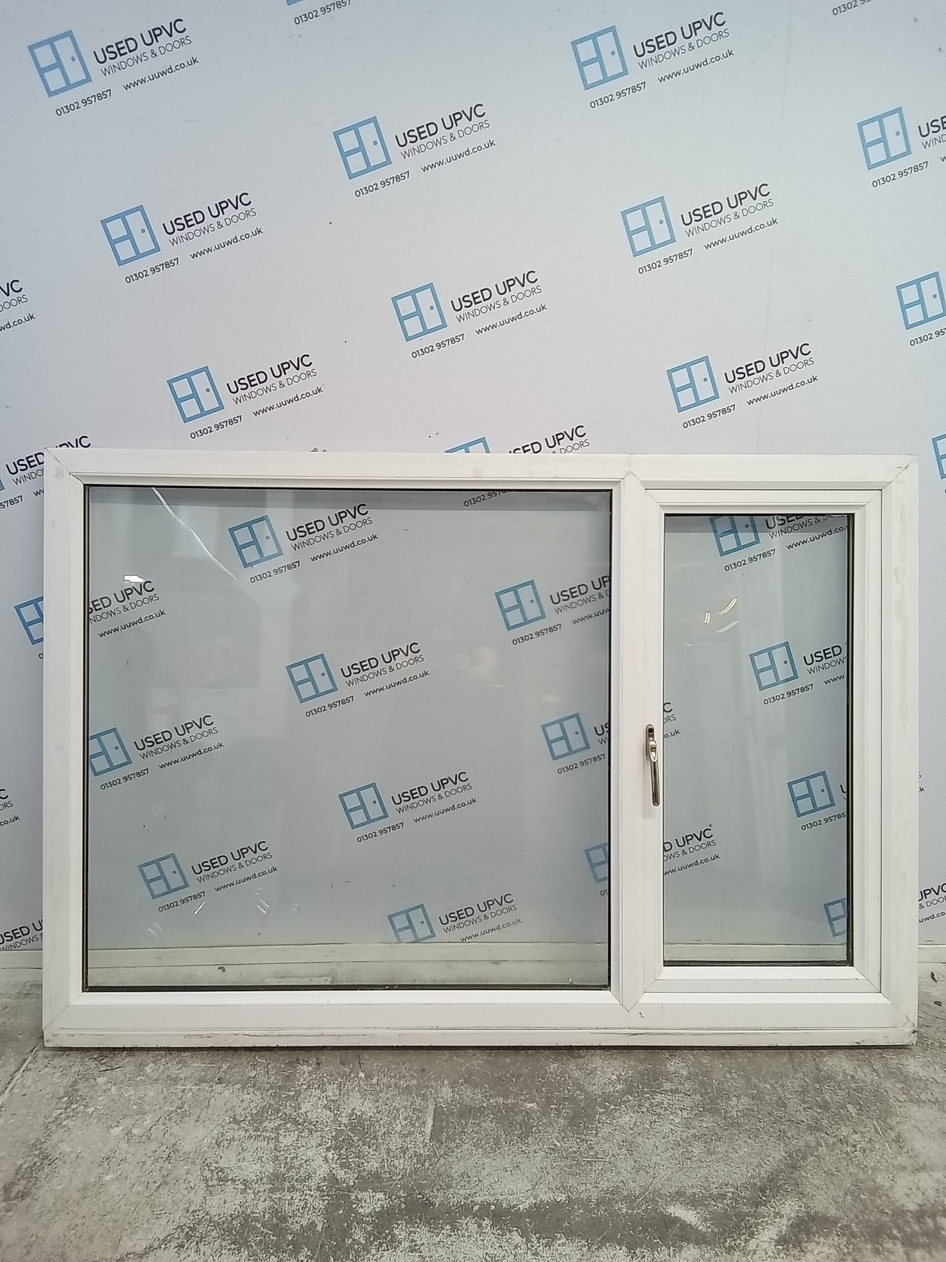 Used White Upvc Window 1800mm x 1220mm LW0015 | Used UPVC Windows & Doors