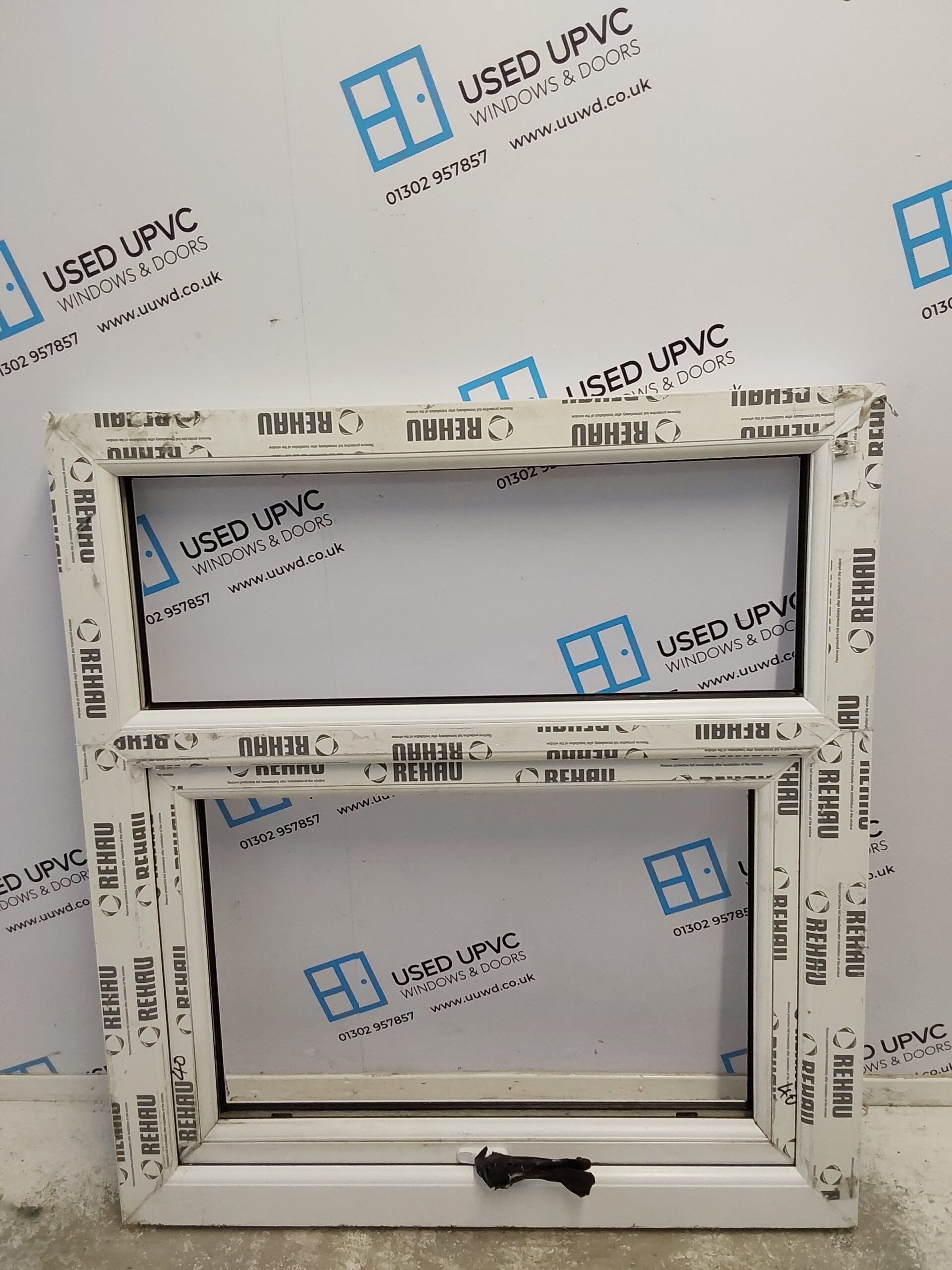 Brand New White Upvc Window Frame Unglazed 910mm x 1000mm C7117 | Used ...