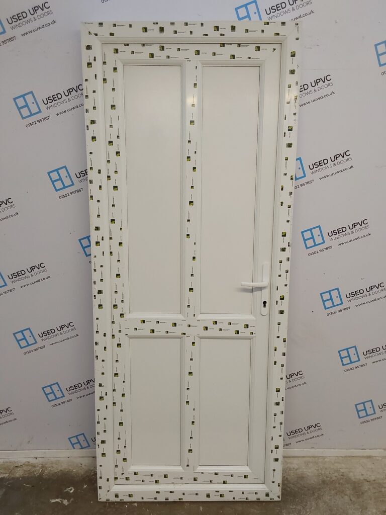 Brand New Ex-display White Upvc Back Door 870mm x 2115mm ND117 | Used ...