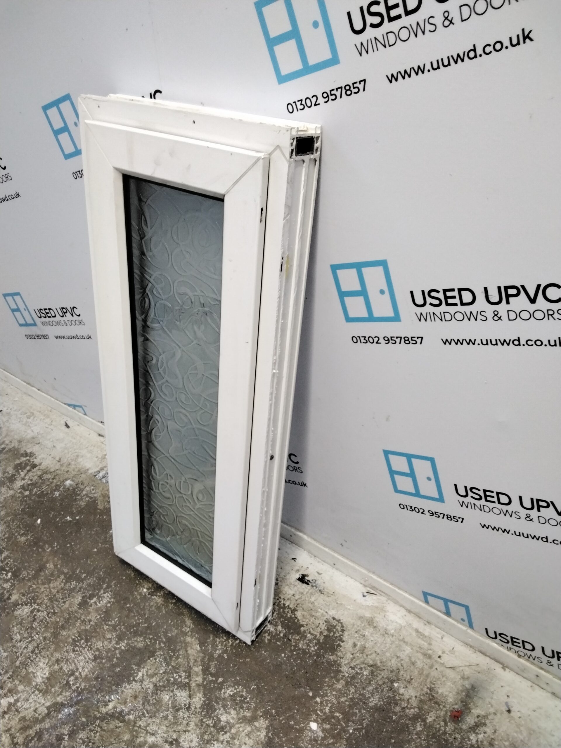 Used White Upvc Window 900mm x 365mm W0491 | Used UPVC Windows & Doors