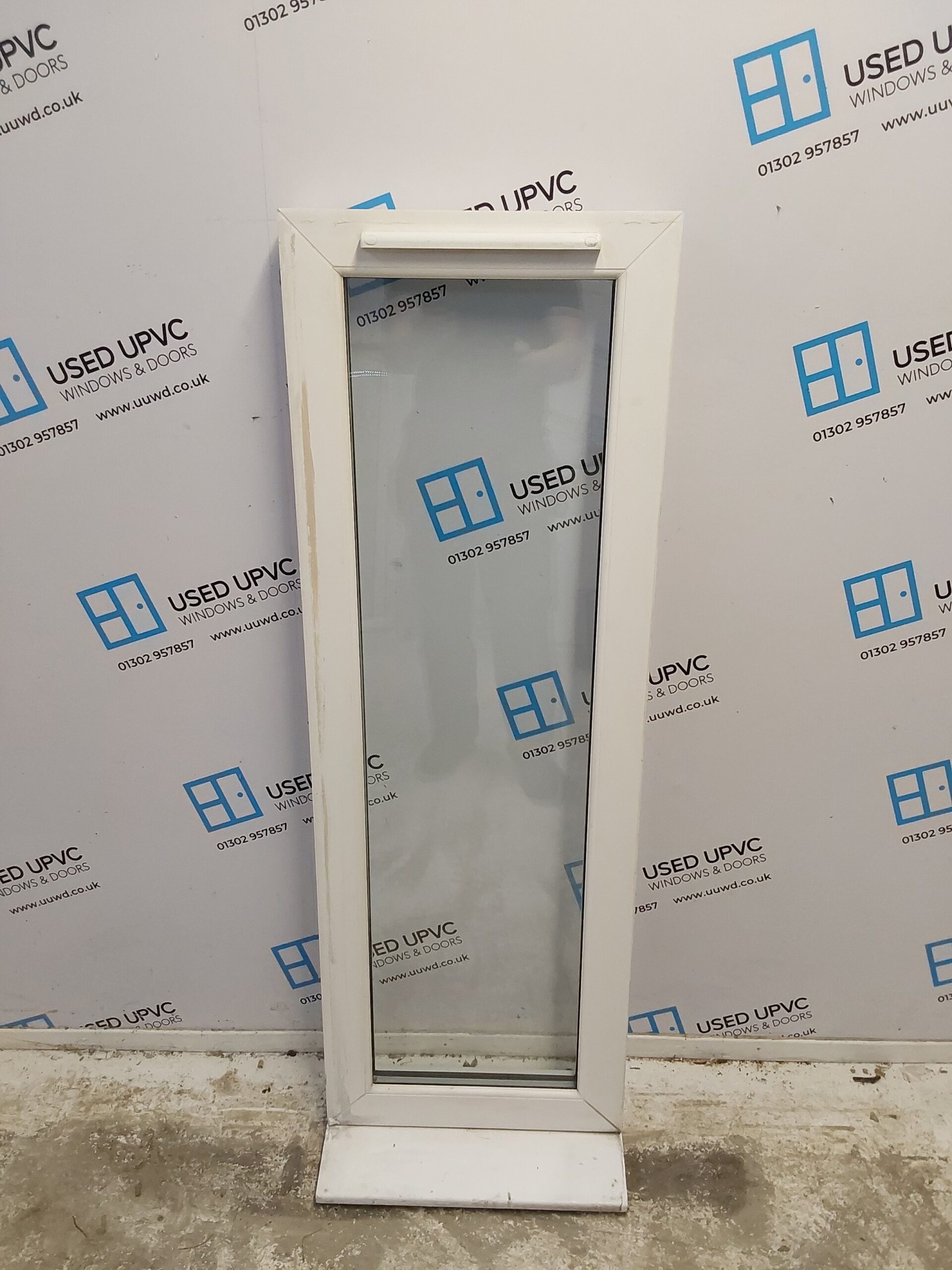 Used White Upvc Window 450mm x 1335mm W0075 | Used UPVC Windows & Doors