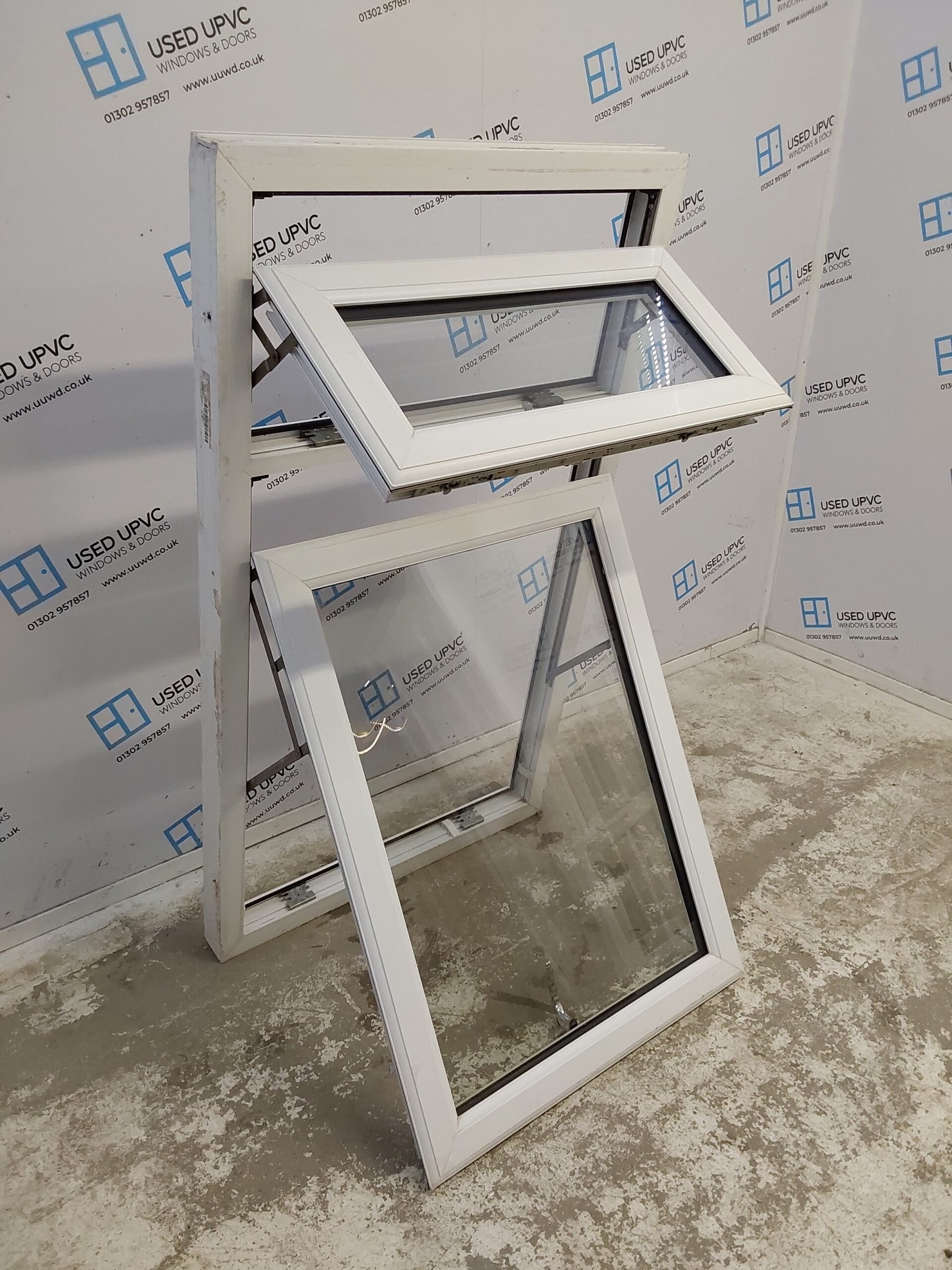 Used White Upvc Window 800mm x 1410mm C5013 | Used UPVC Windows & Doors