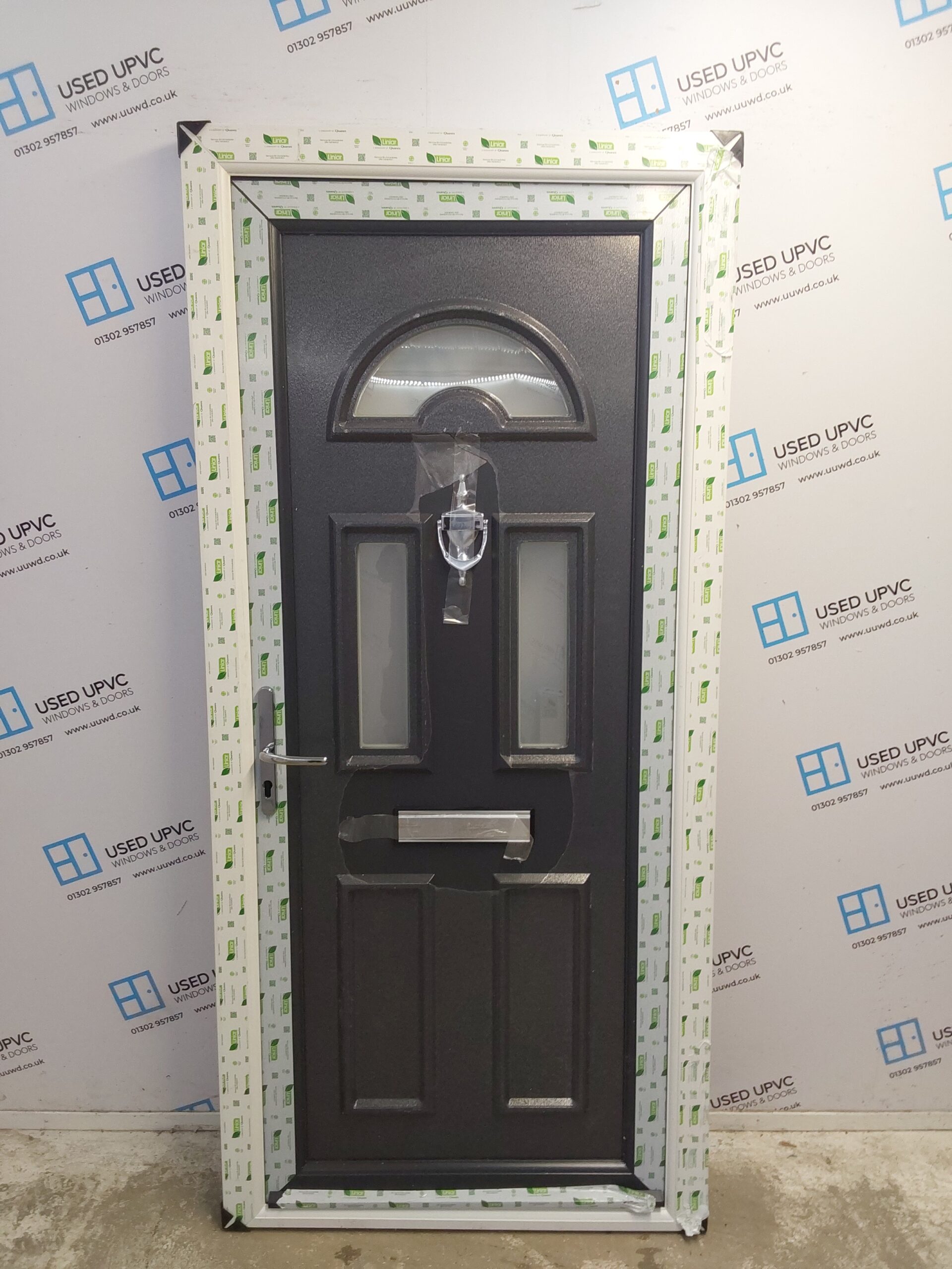 Brand New Anthracite Grey Upvc Front Door 925mm x 1995mm ND104 | Used ...