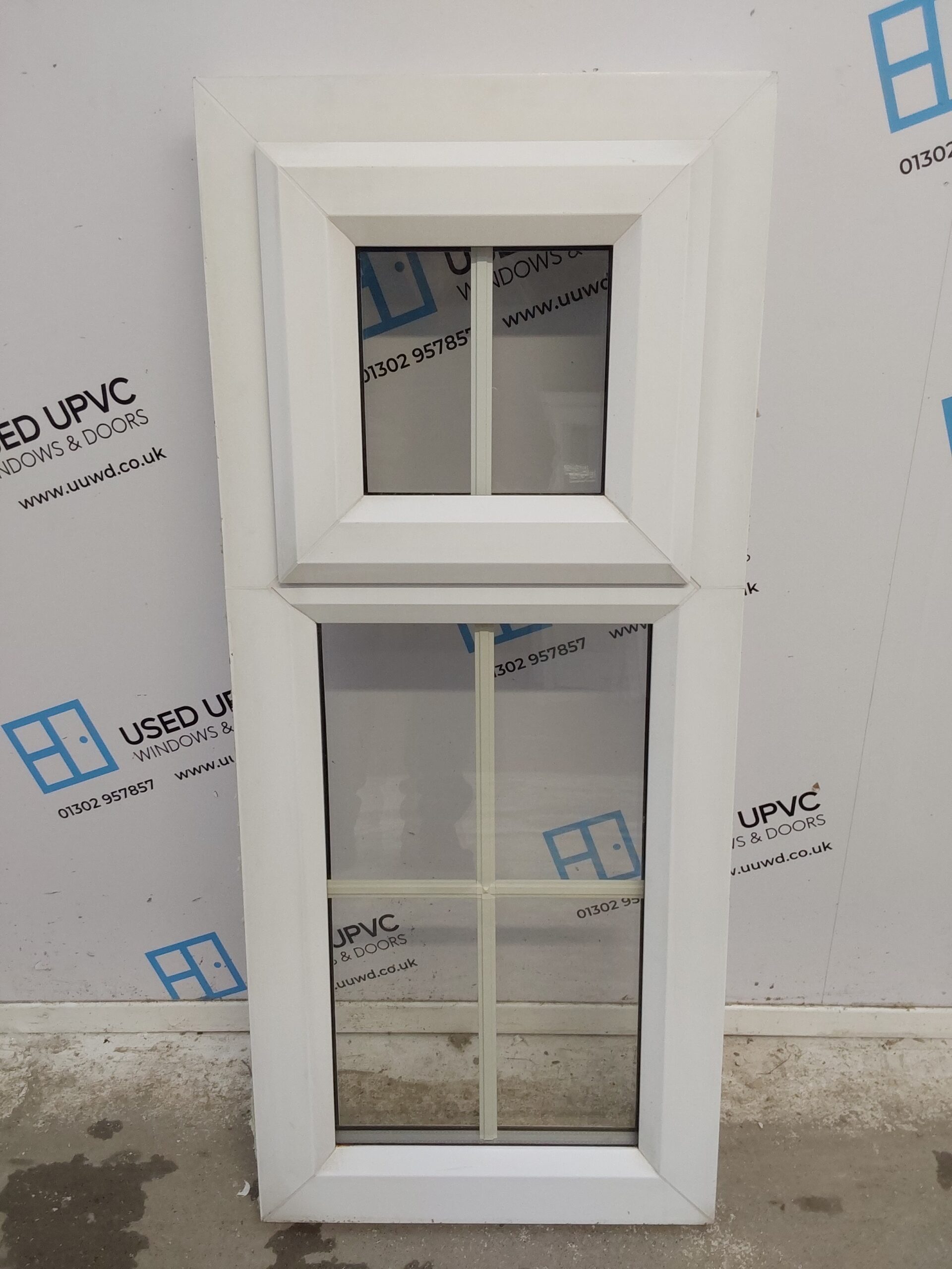 Used White Upvc Window 450mm x 1040mm W0168 | Used UPVC Windows & Doors