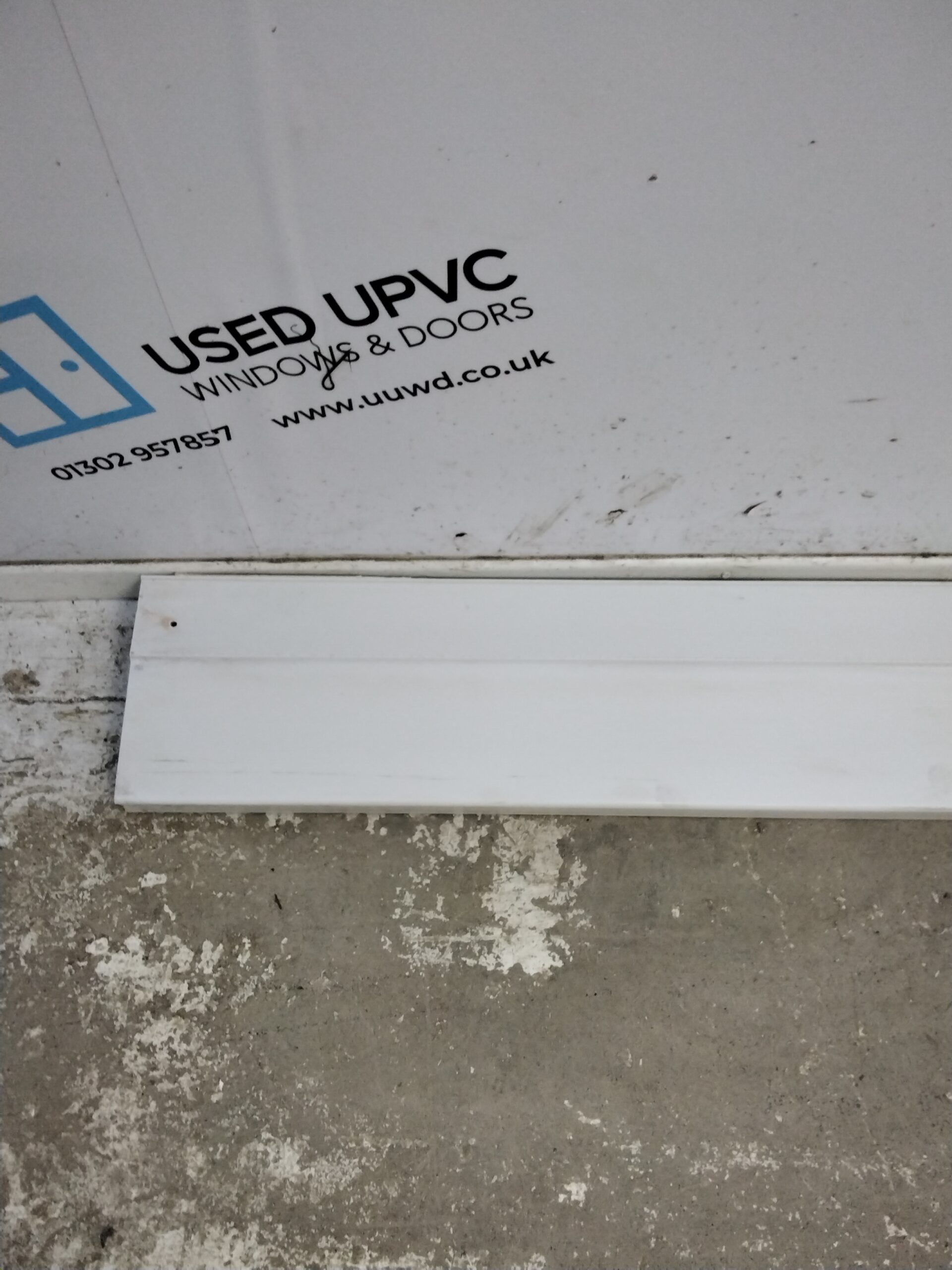 Used White Upvc Cill 1470mm x 150mm x 30mm CILL044 | Used UPVC Windows ...