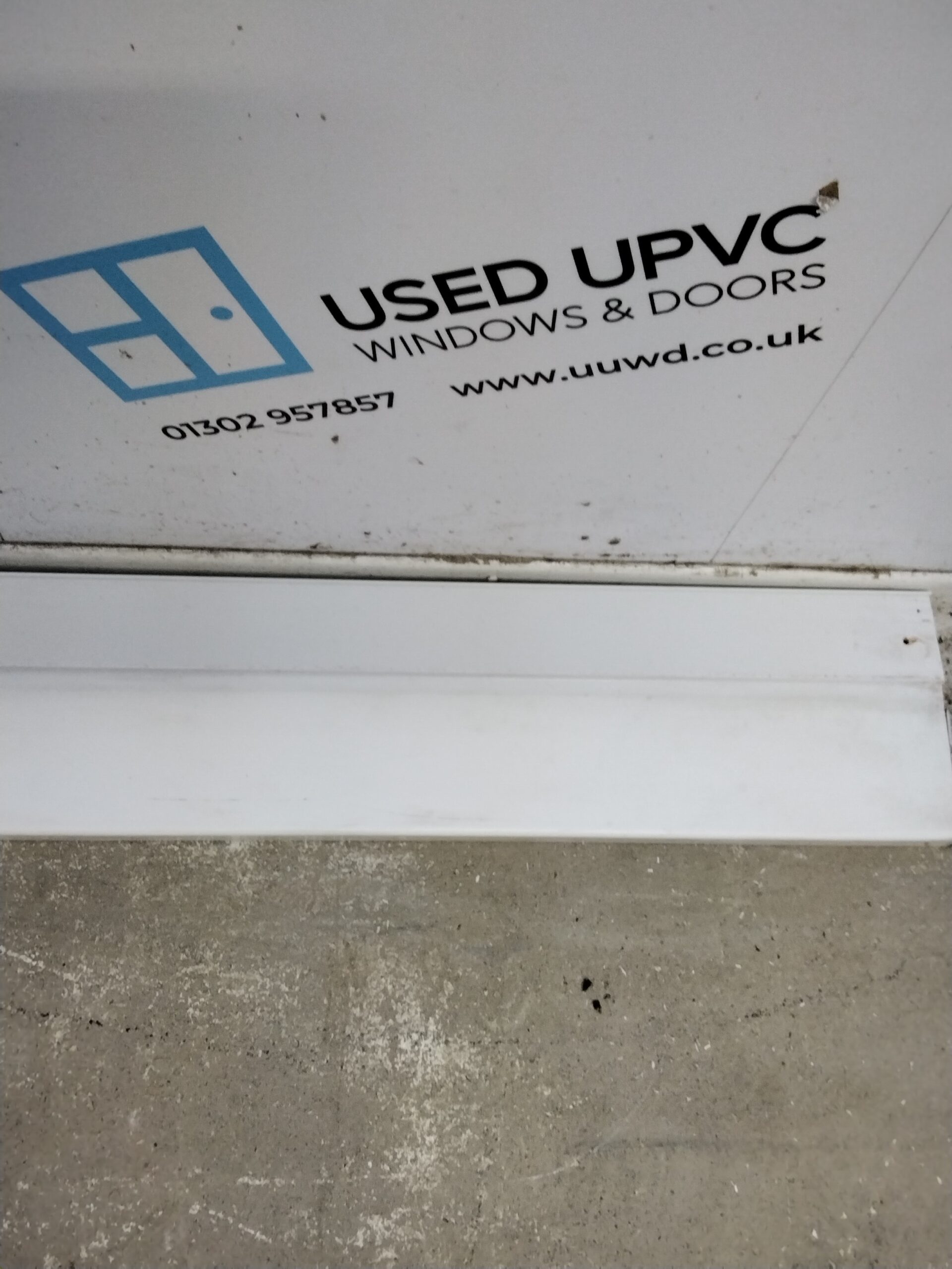Used White Upvc Cill 1470mm x 150mm x 30mm CILL044 | Used UPVC Windows ...