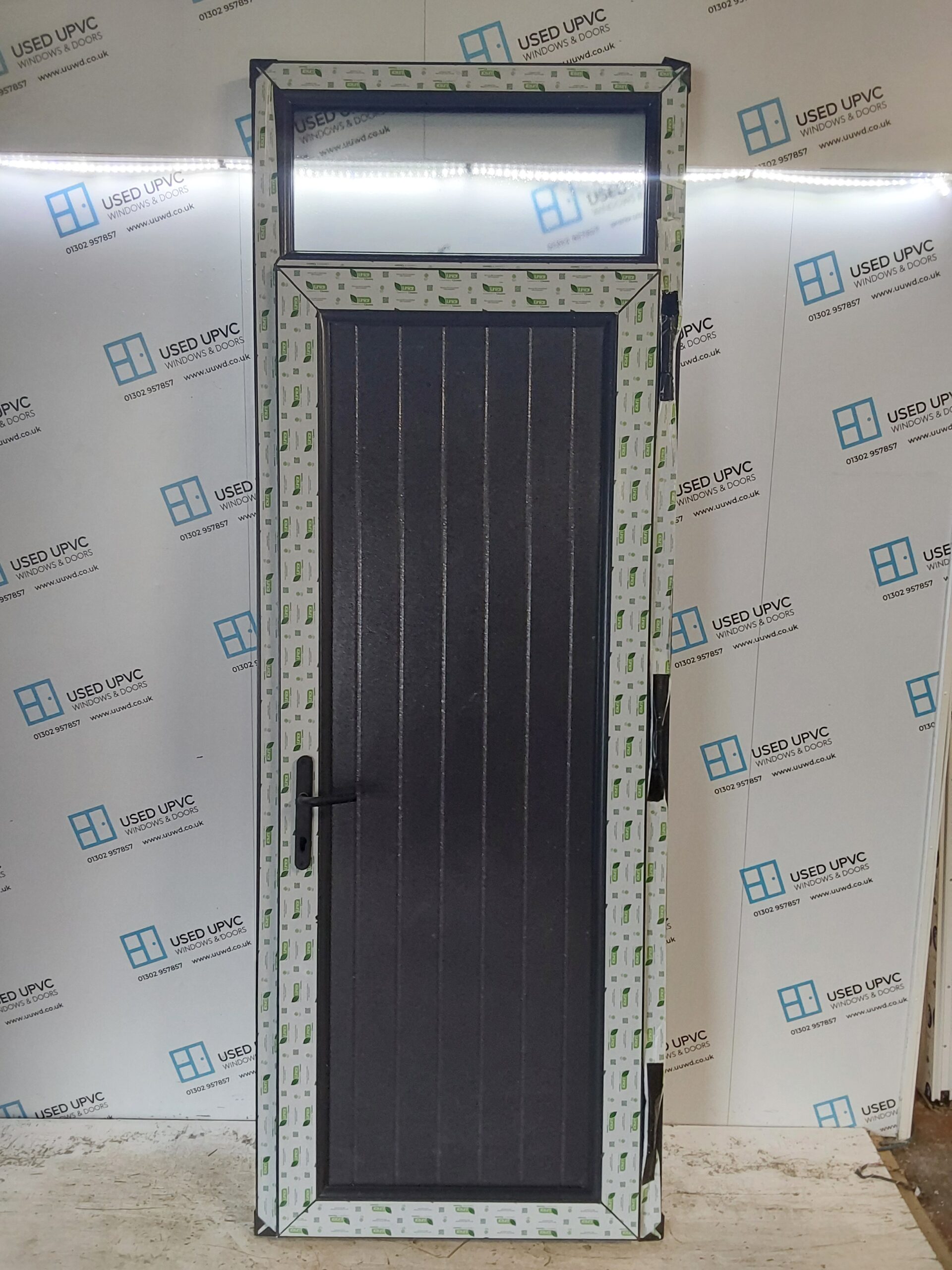 Brand New Anthracite Grey Upvc Back Door 880mm x 2460mm ND104 | Used ...