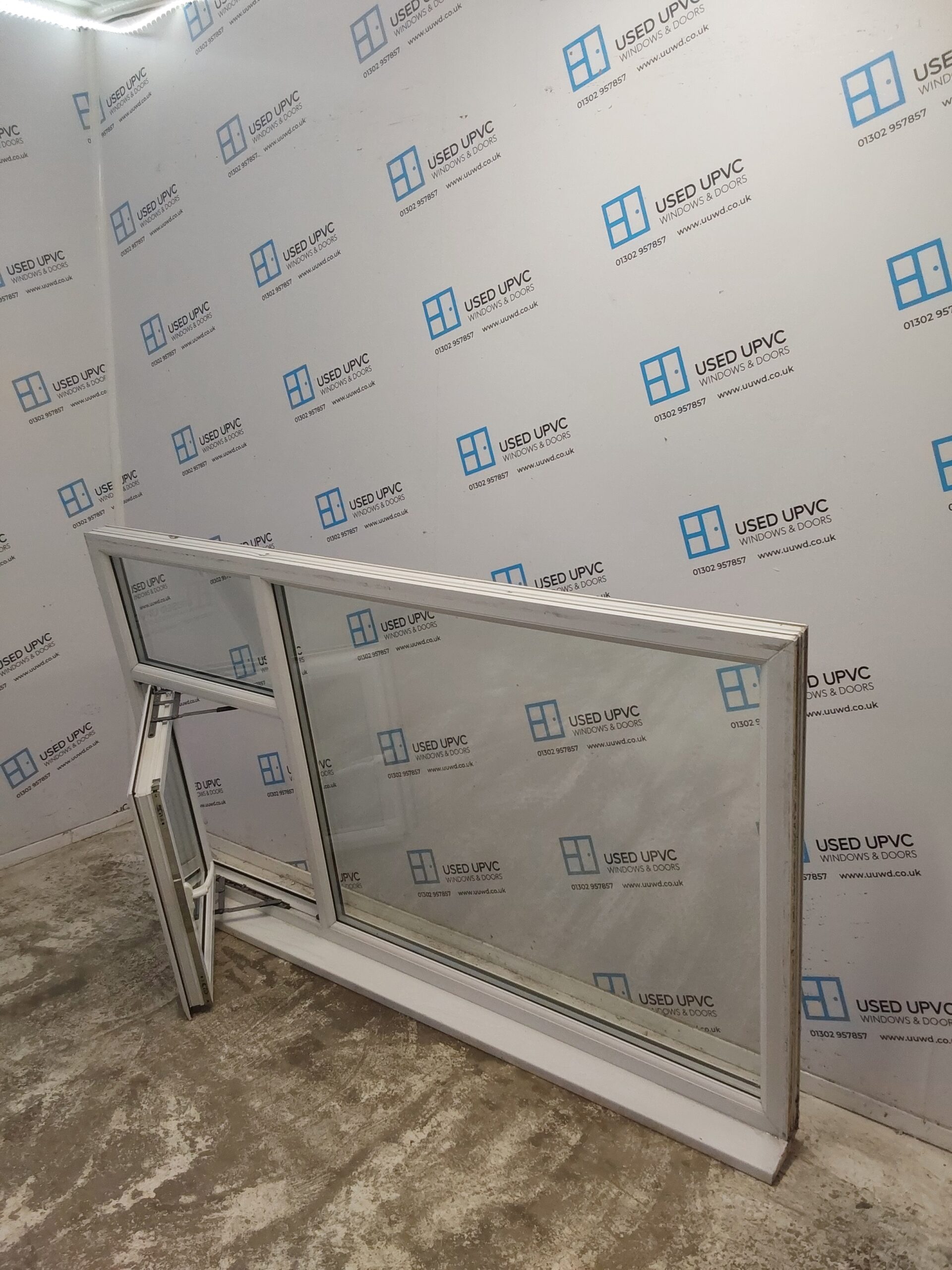 Used White Upvc Window 1800mm x 1070mm C3W016 | Used UPVC Windows & Doors
