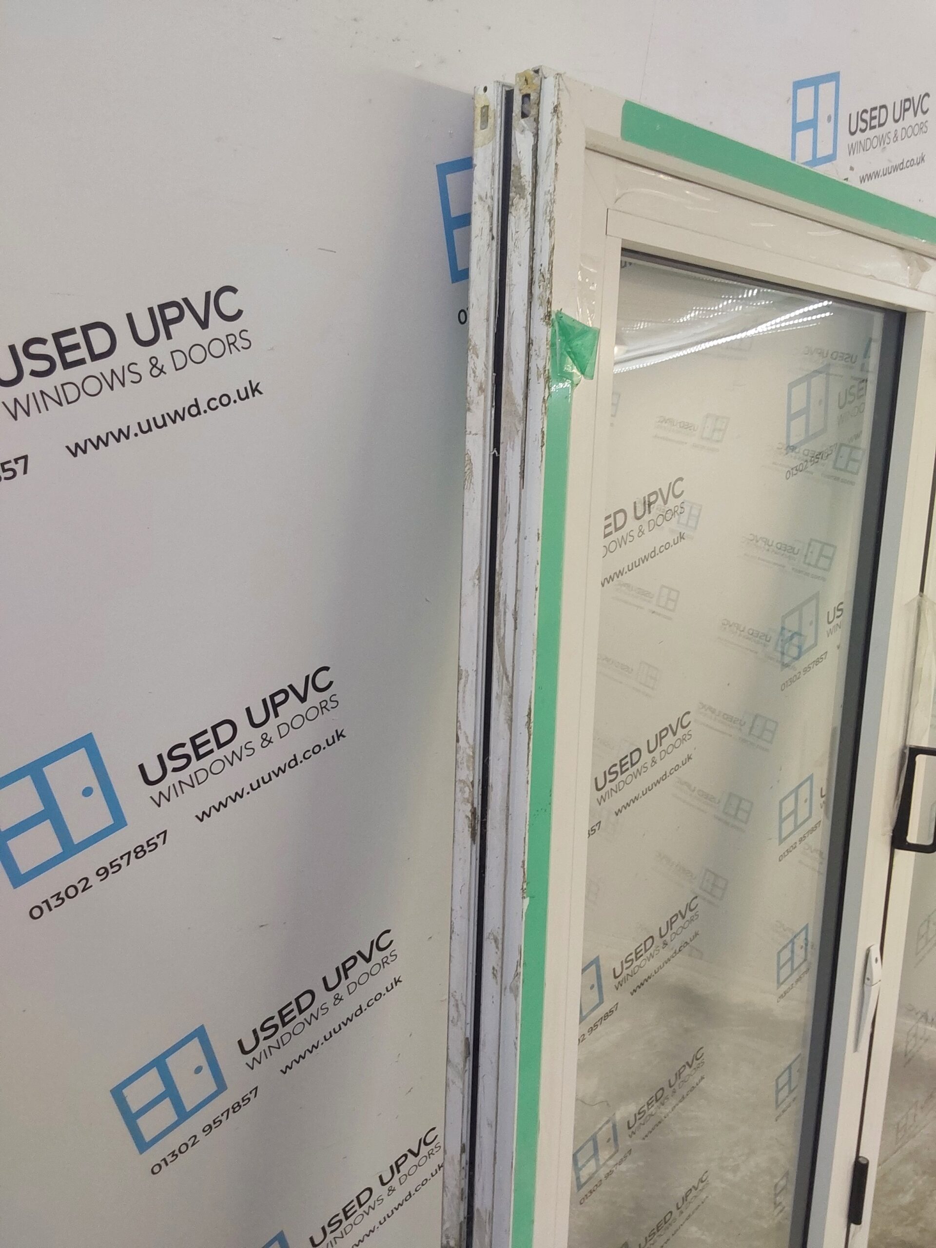 Brand New White Aluminium Bi-folding Doors (Ex-display) 2185mm x 2055mm ...