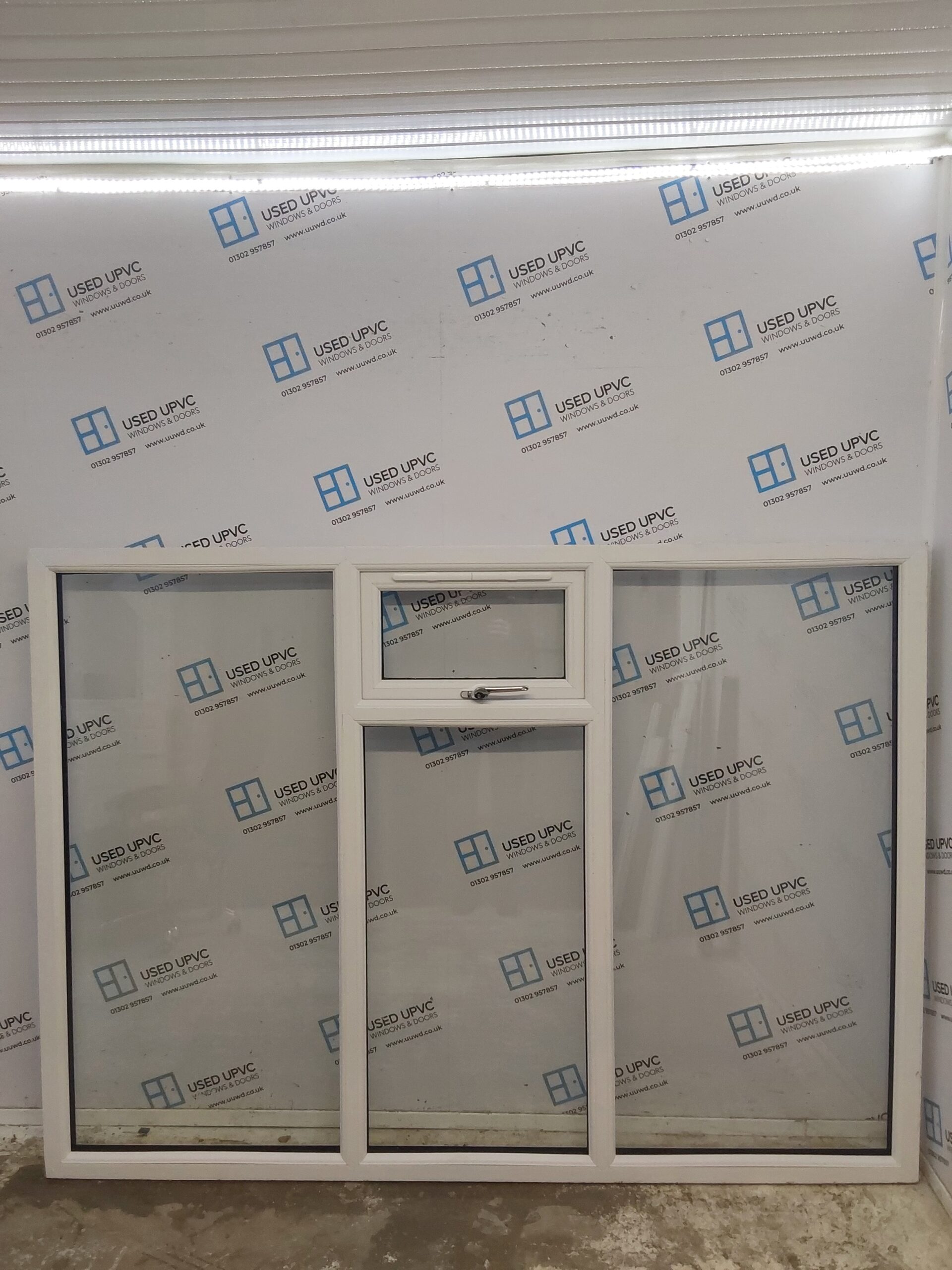 Used White Upvc Window 2100mm x 1530mm LW0020 | Used UPVC Windows & Doors