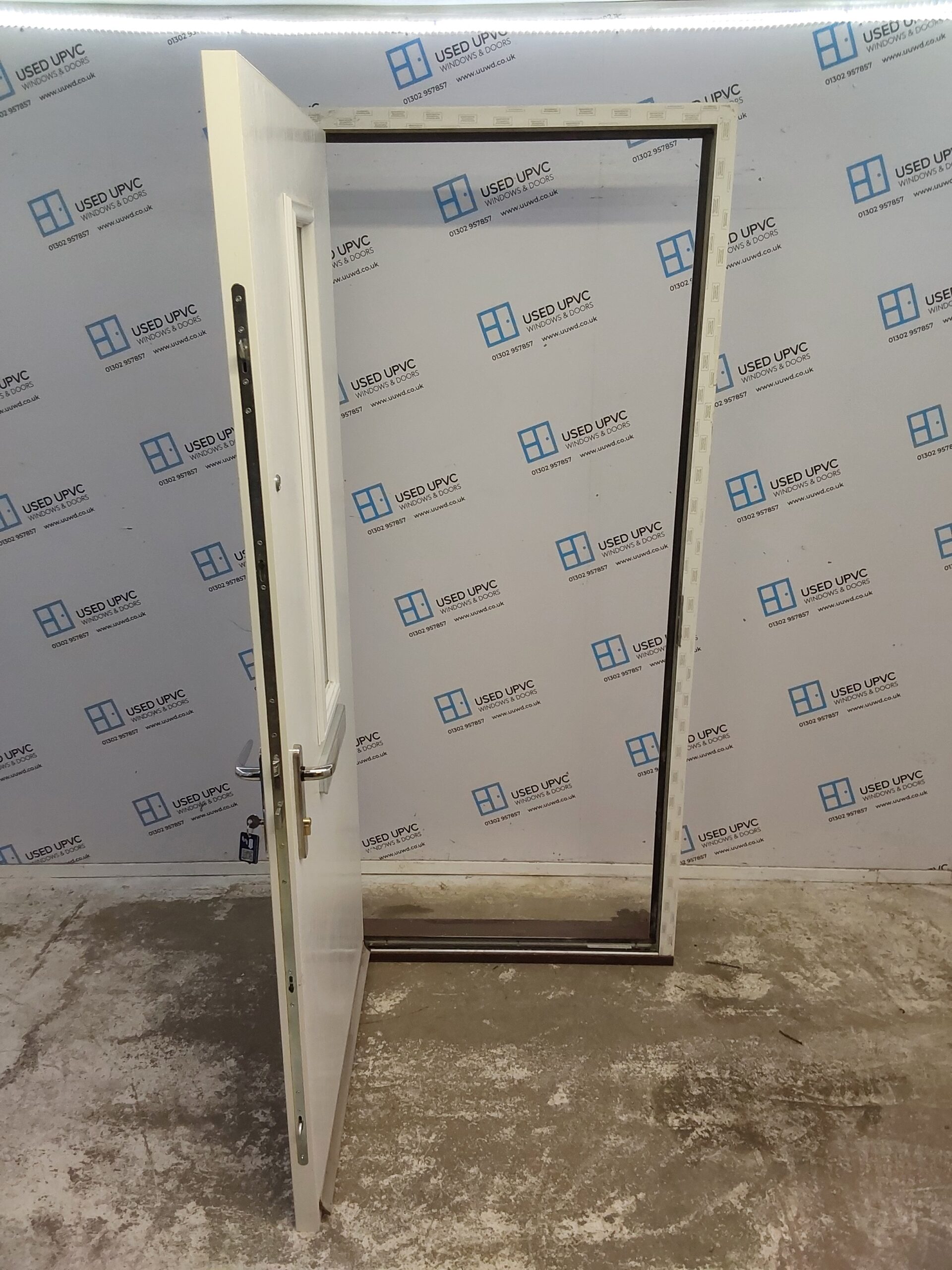 Brand New Ex-display White Composite Front Door 935mm x 2100mm C1ND04 ...