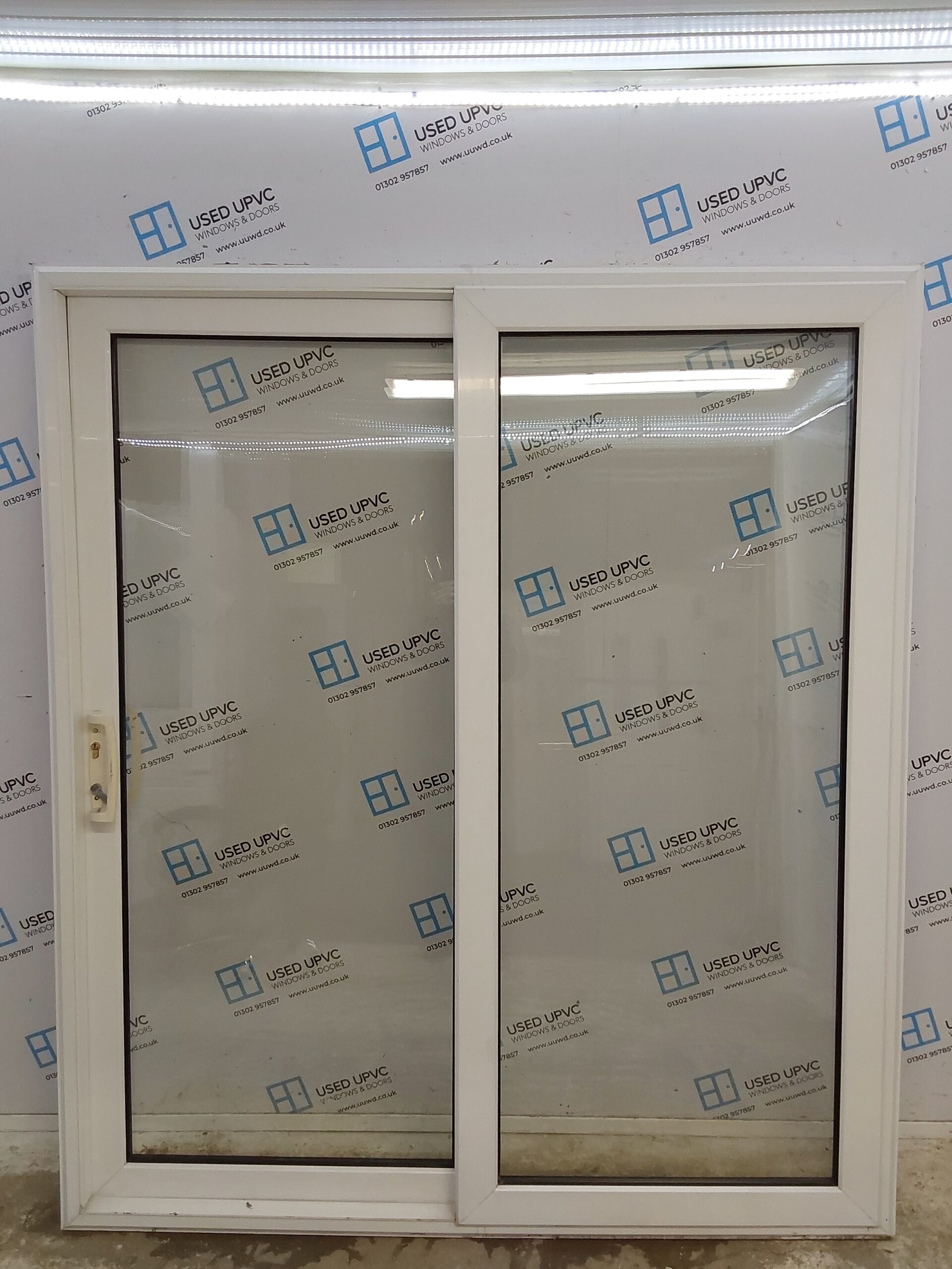 Used White Upvc Sliding Patio Doors 1805mm x 2050mm EA1 | Used UPVC ...