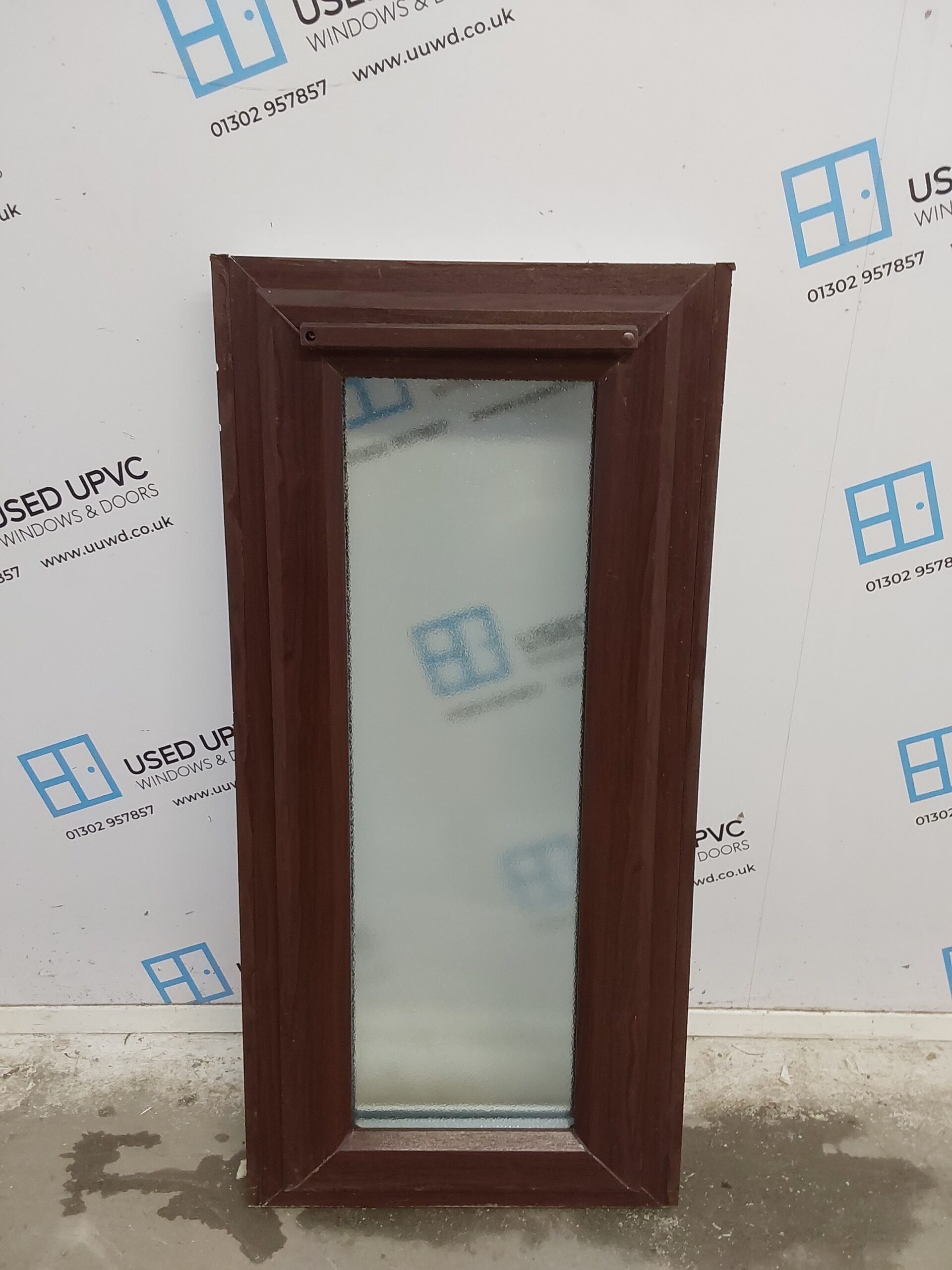 Used Rosewood Upvc Window 480mm x 1005mm (Reduce To 450mm) A0023 | Used ...