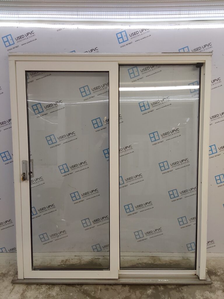 Used White Upvc Sliding Patio Doors 1805mm x 2140mm EA2 | Used UPVC ...