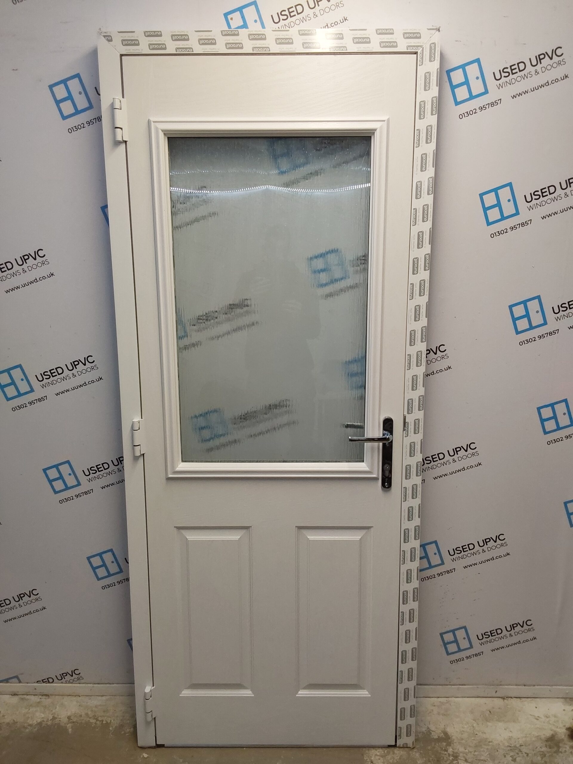 Brand New White Composite Back Door 860mm x 2050mm C1ND30 | Used UPVC ...